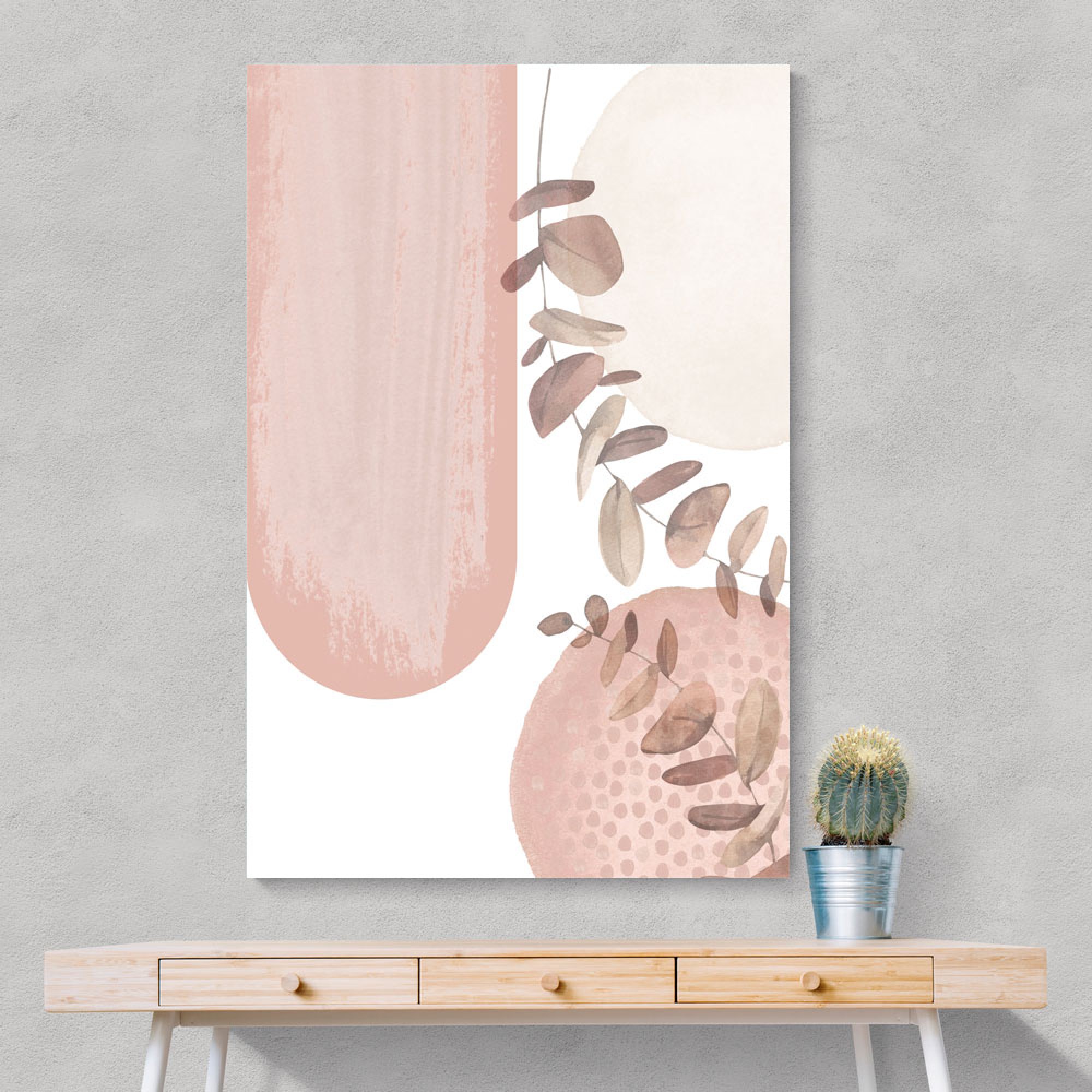 Boho pink 2 Wall Art