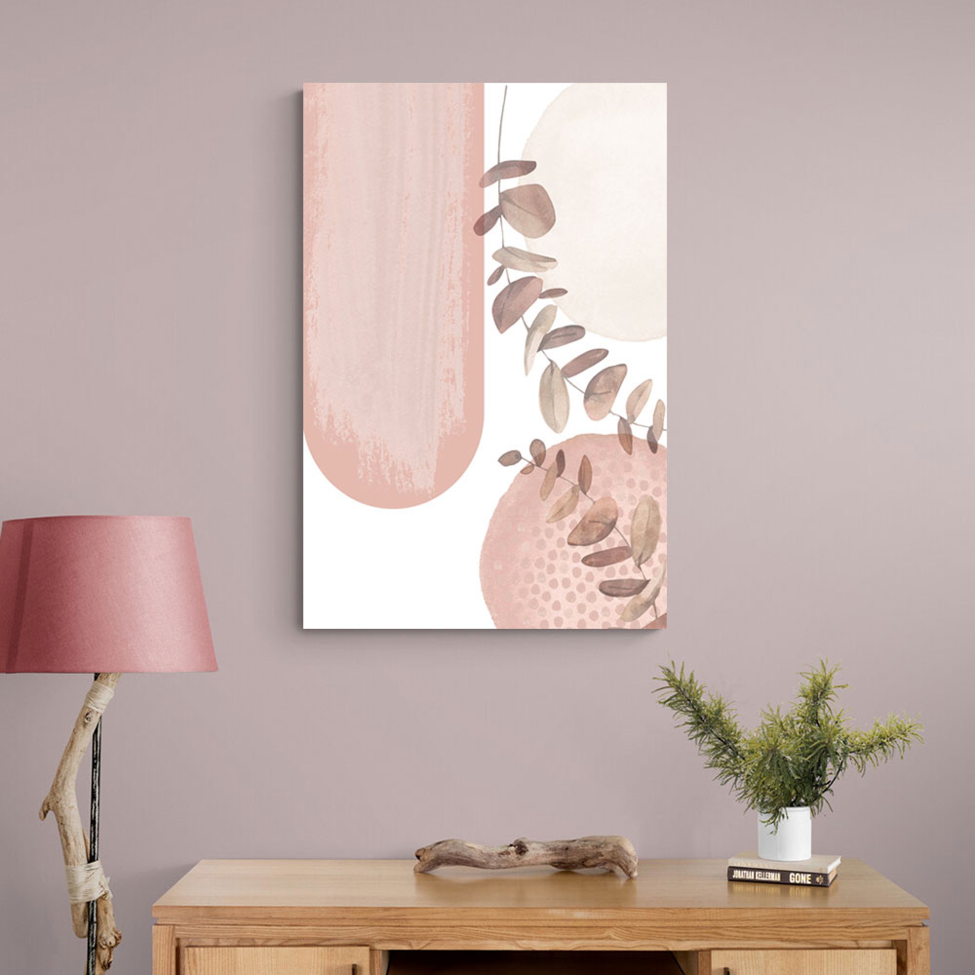 Boho pink 2 Wall Art
