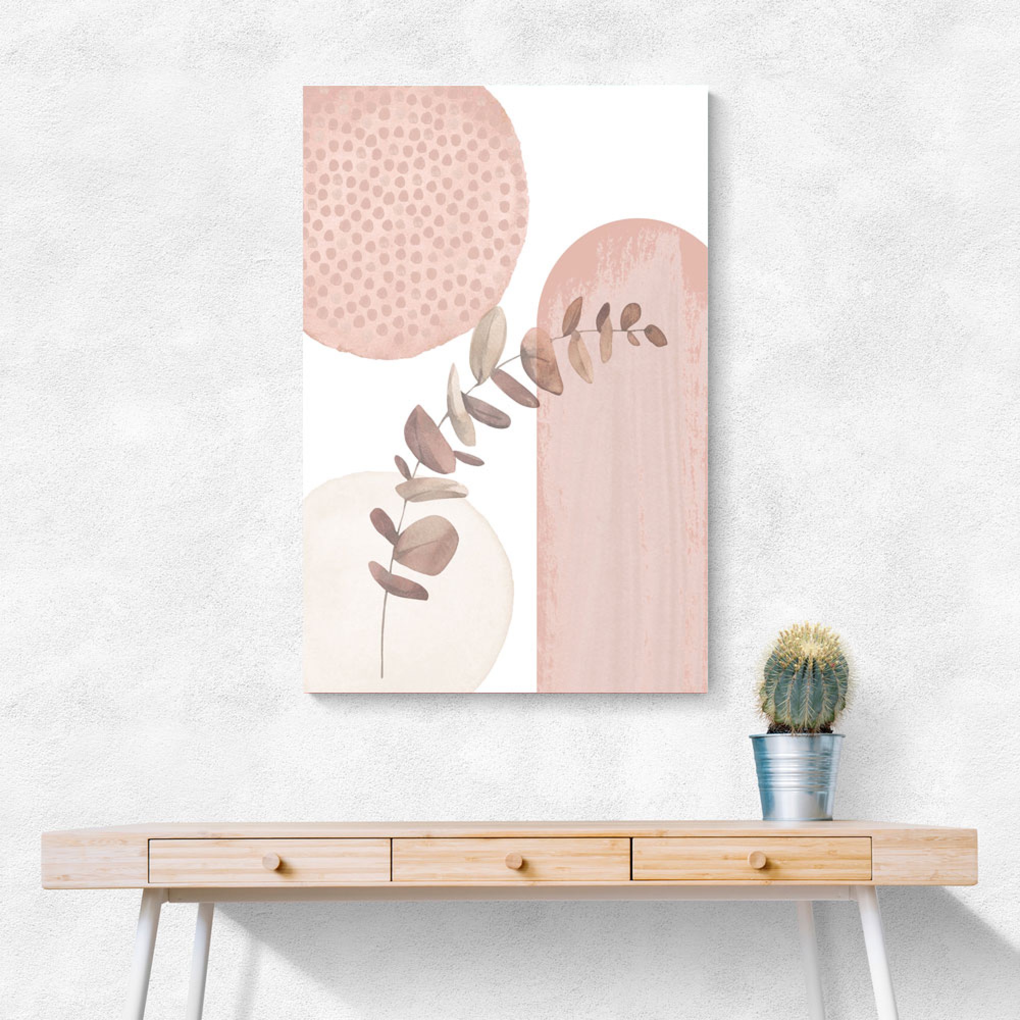 Boho pink 3 Wall Art