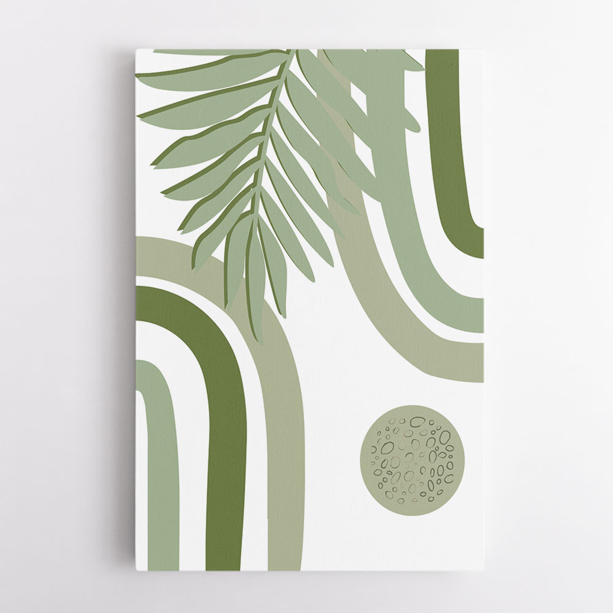 Green Boho Wall Art