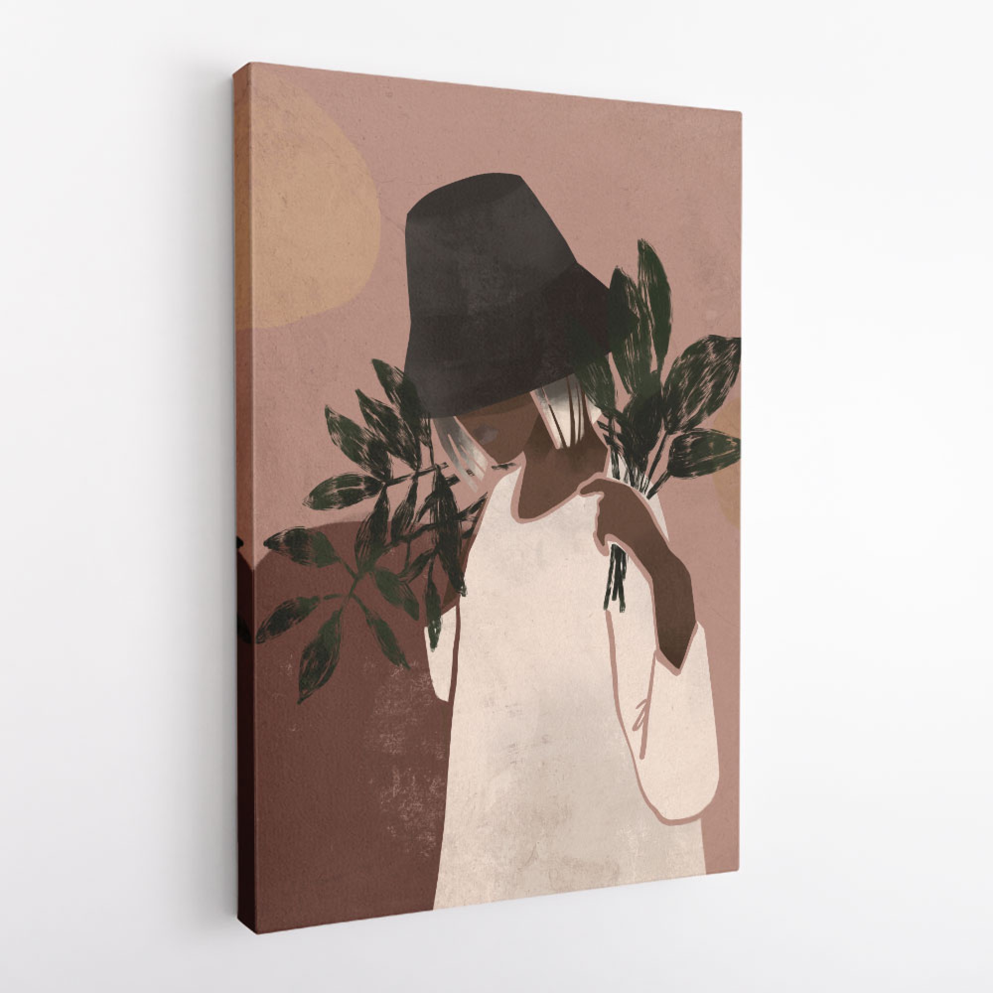 Flower Lady Wall Art
