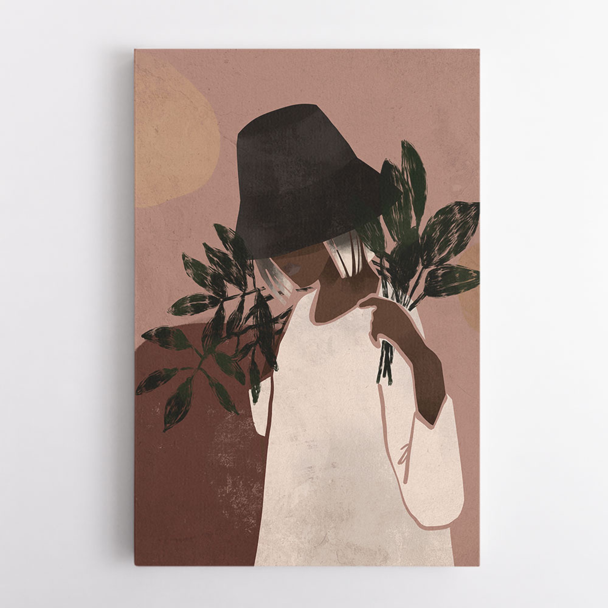Flower Lady Wall Art