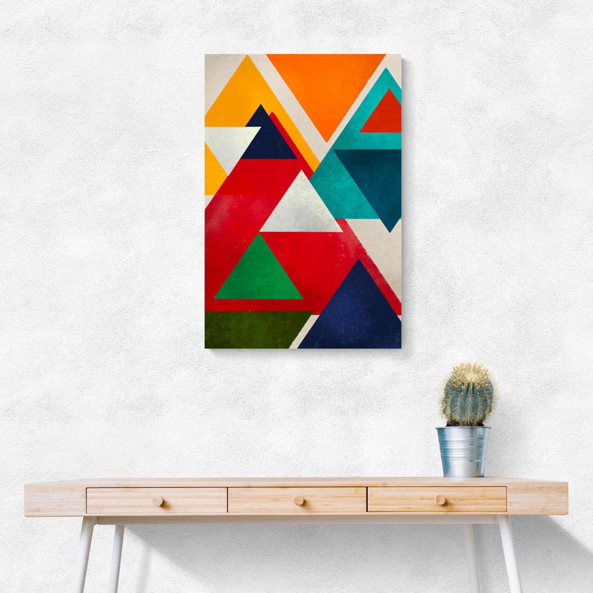 Triangles Wall Art