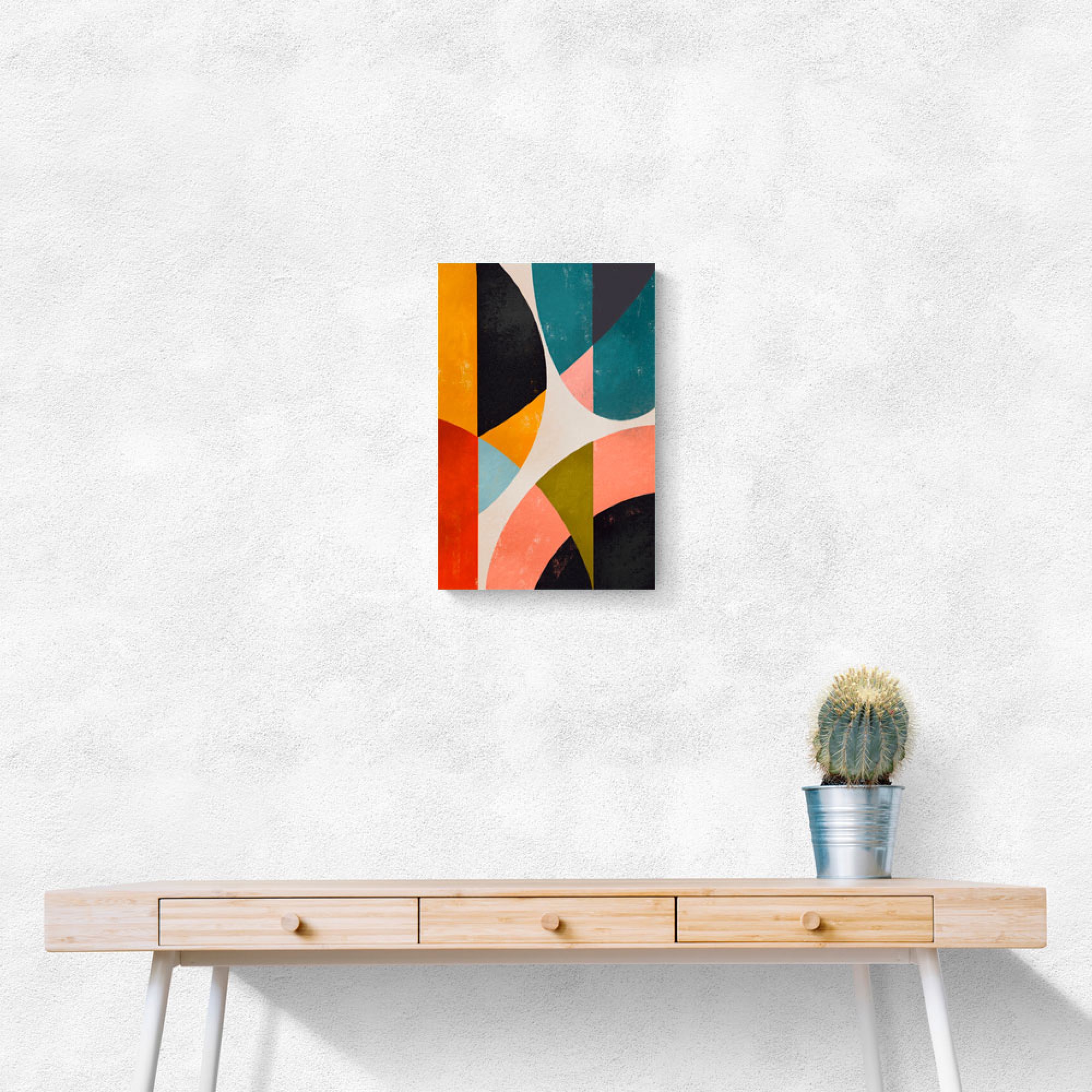 Split Circles Wall Art
