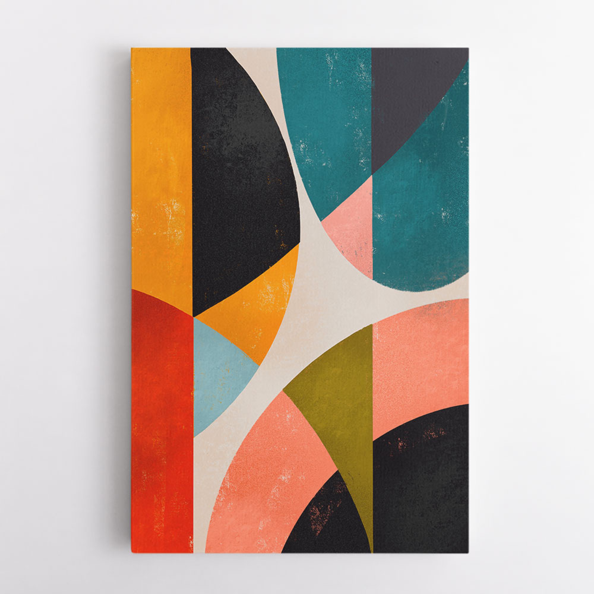 Split Circles Wall Art