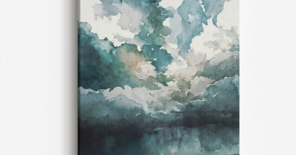 Sea Horizon Abstract Wall Art