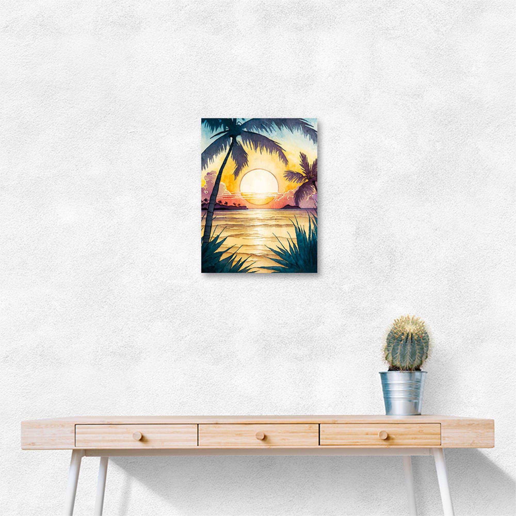 Beach Sunrise Wall Art