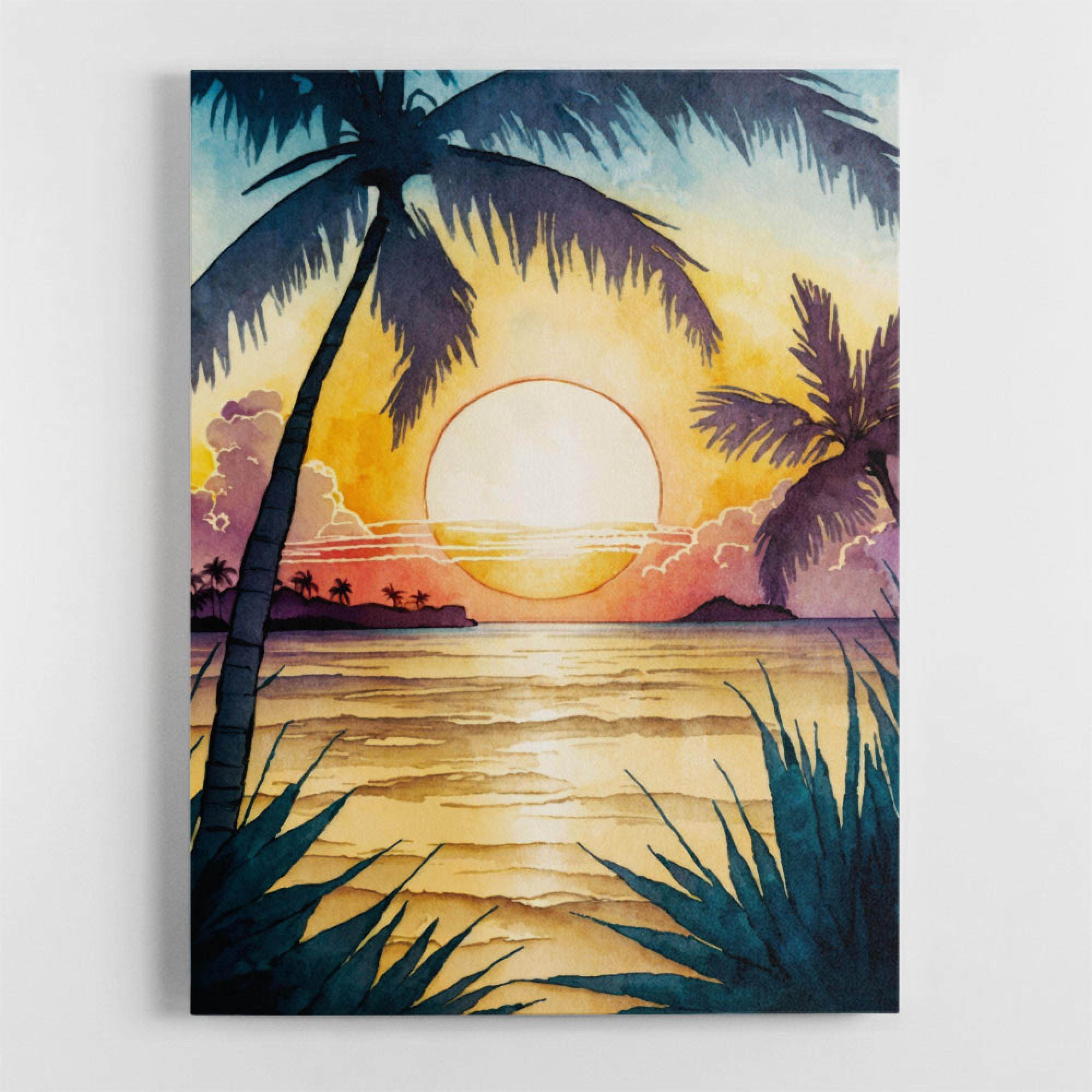 Beach Sunrise Wall Art