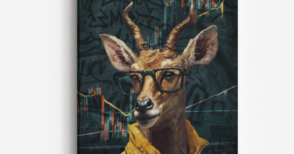 Crypto Antelope Wall Art