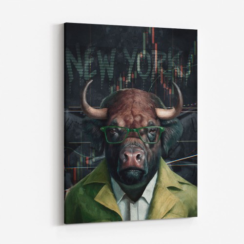 Bitcoin Parachute Wall Art
