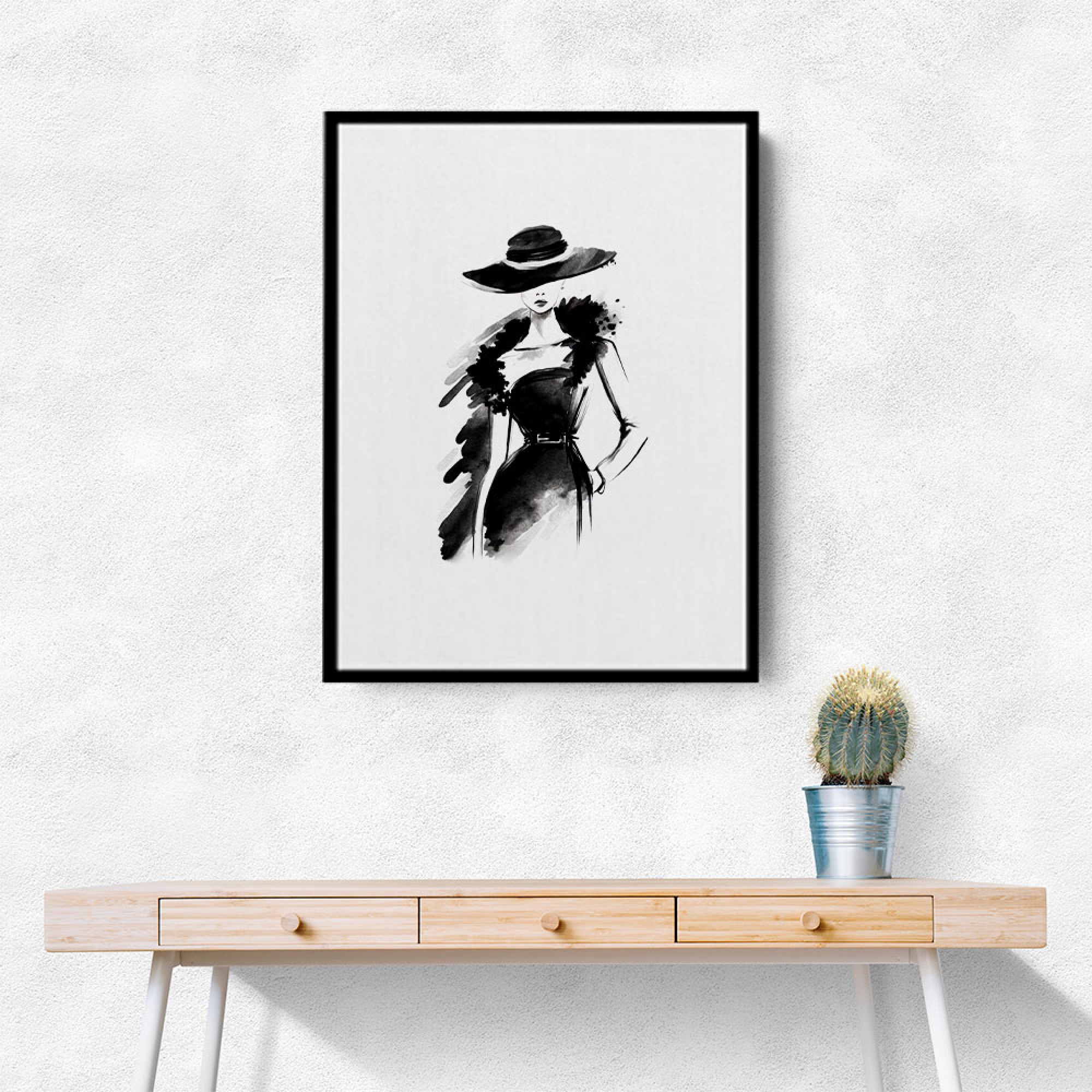 Elegant Women Wall Art