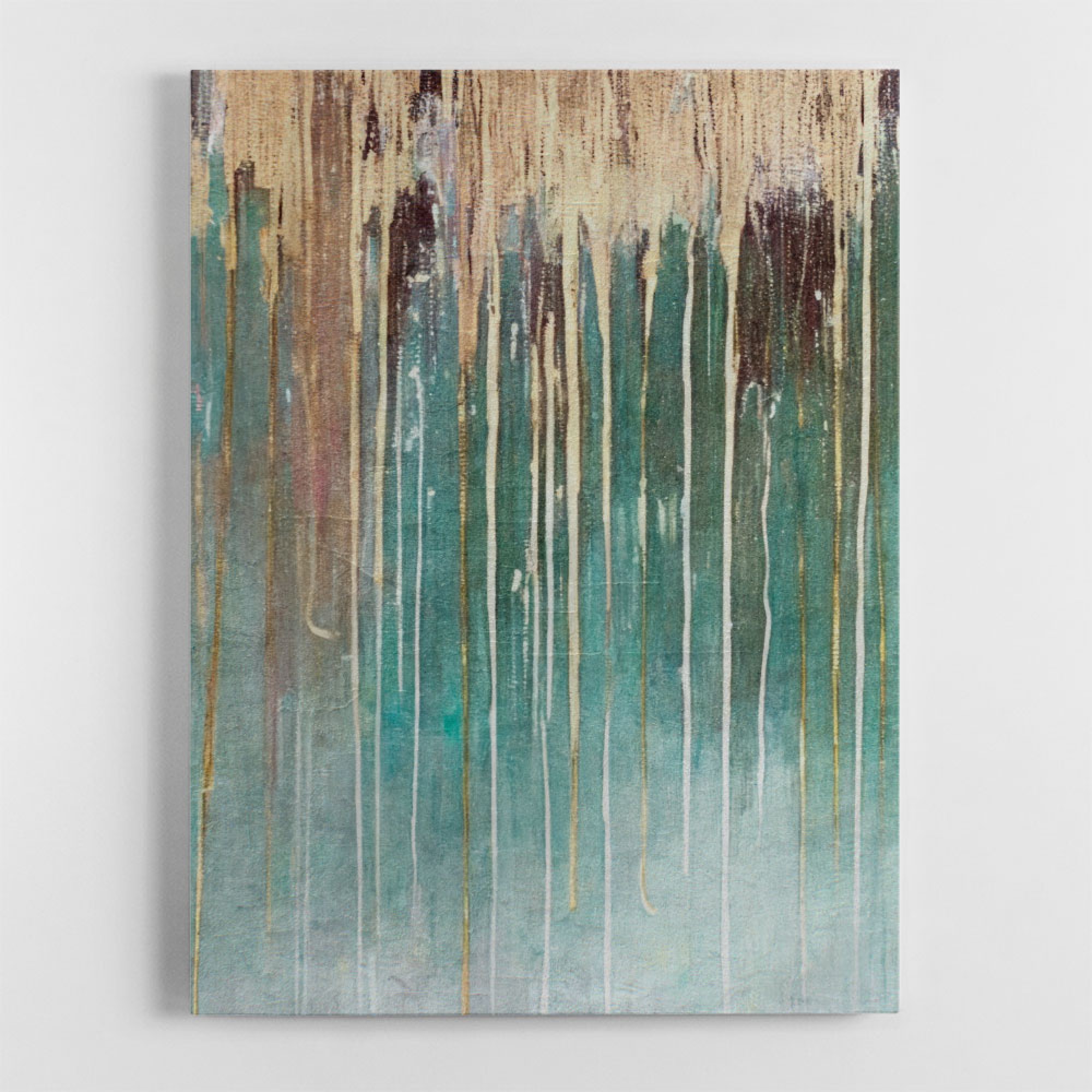 Green Wall Abstract Wall Art