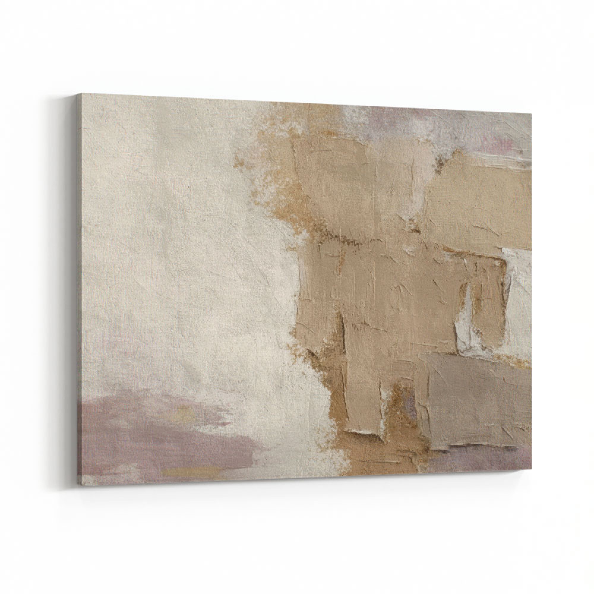 Beige Abstract Wall Art