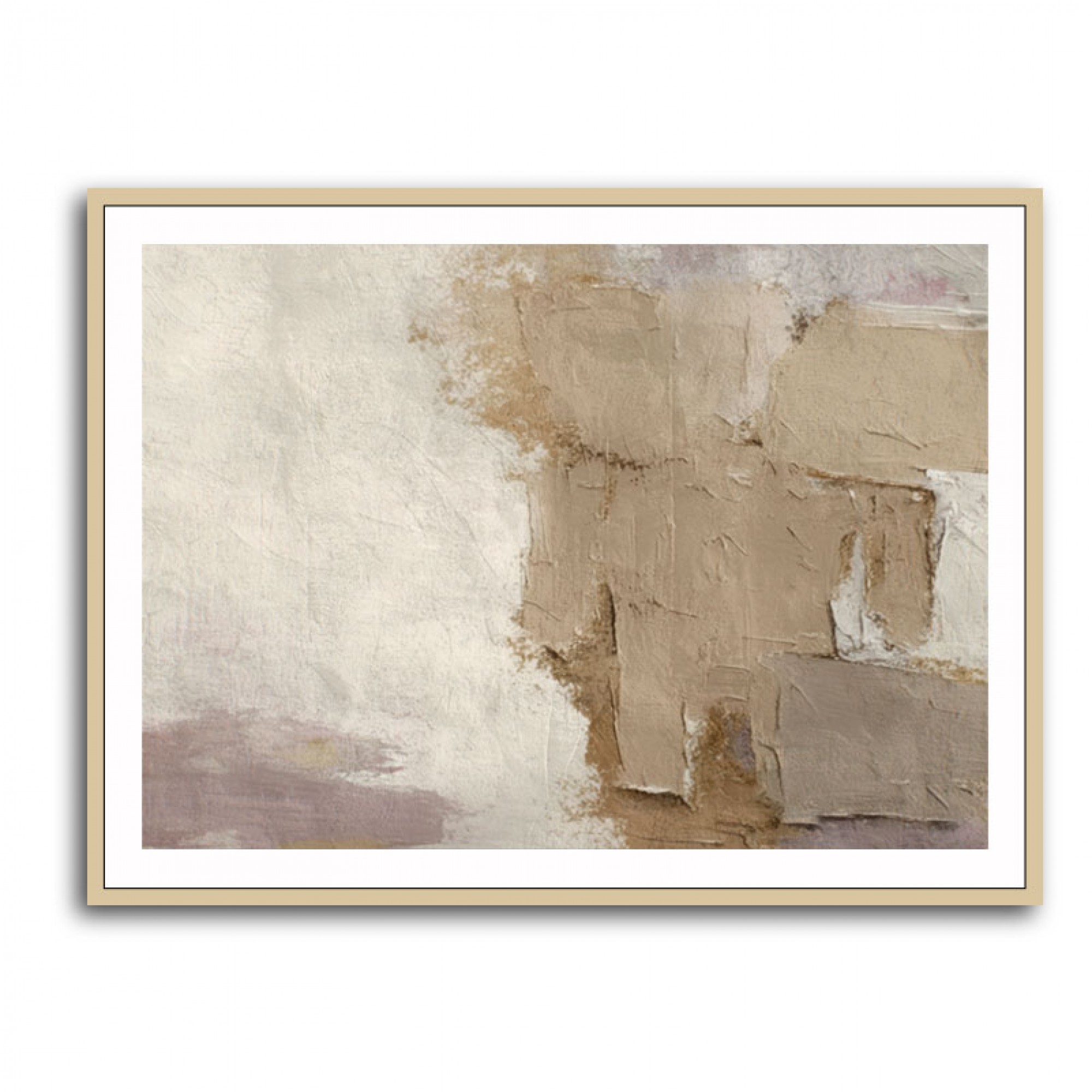 Beige Abstract Wall Art