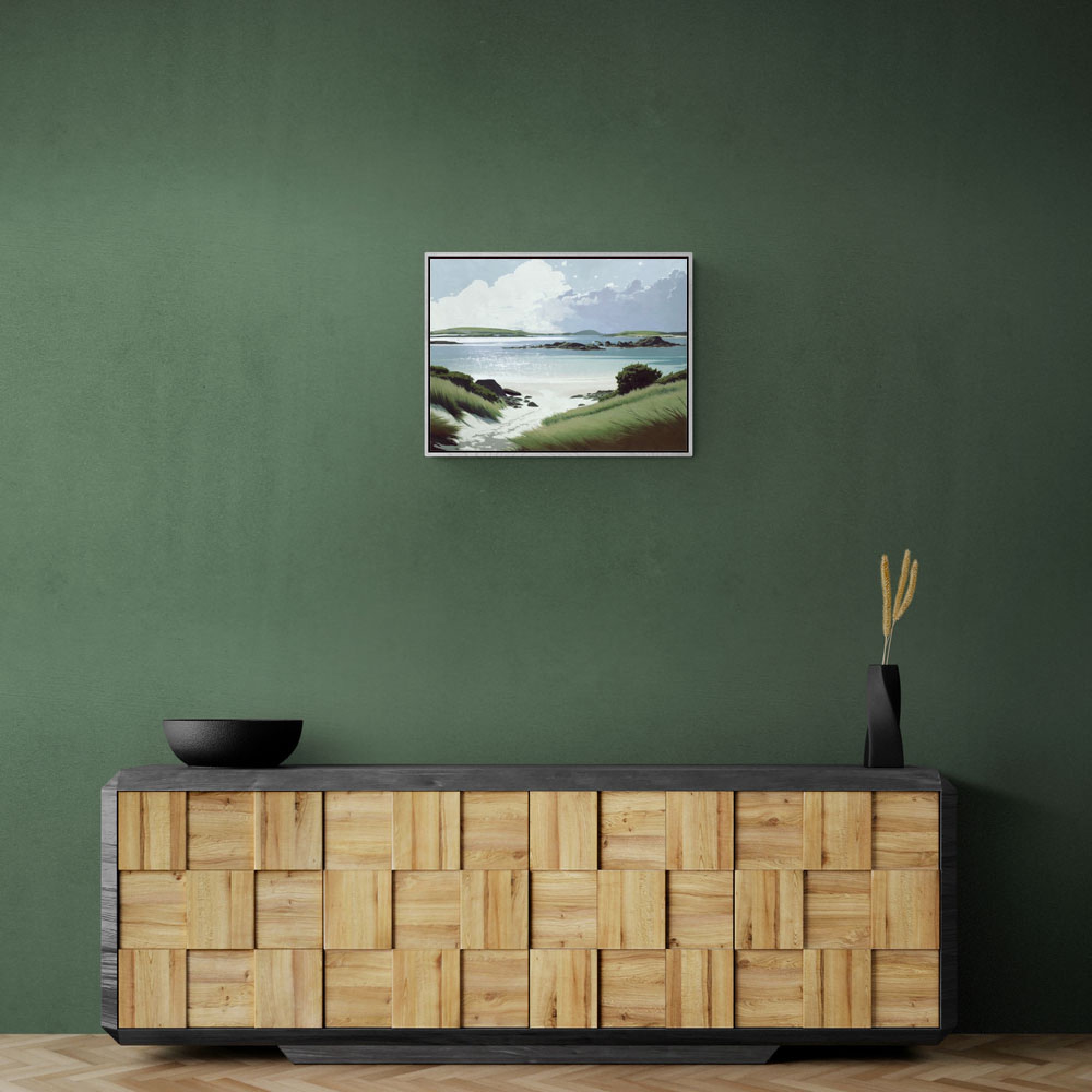 Green Coast Wall Art