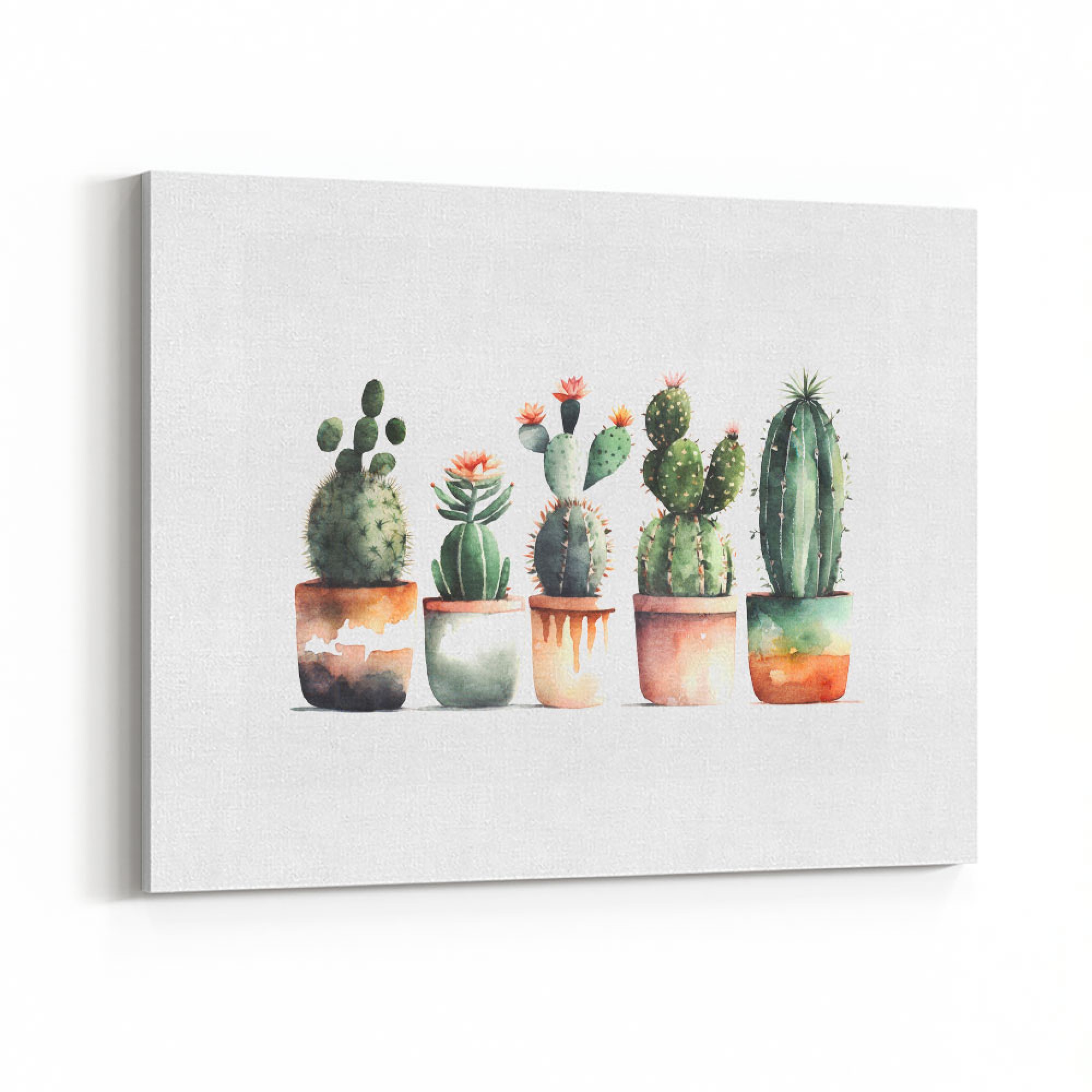 Lights Cacti Wall Art