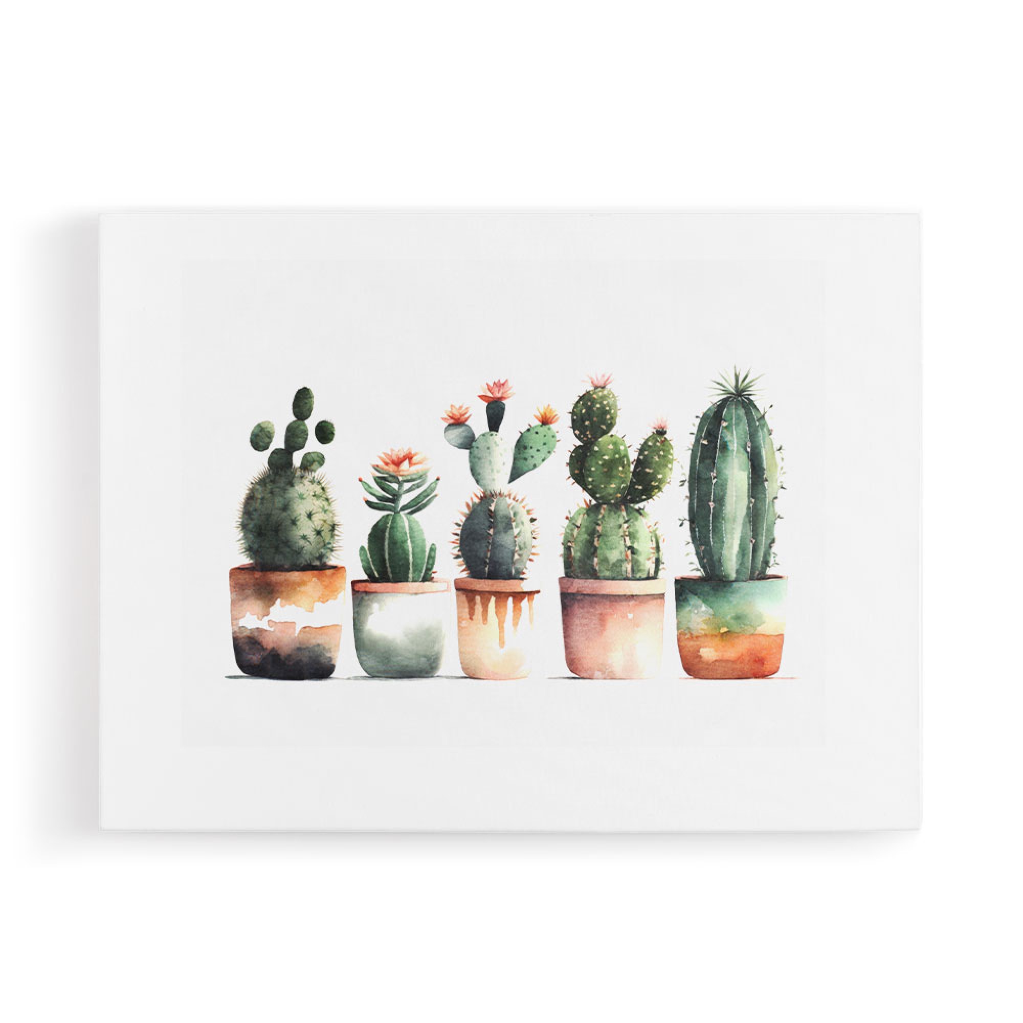 Lights Cacti Wall Art