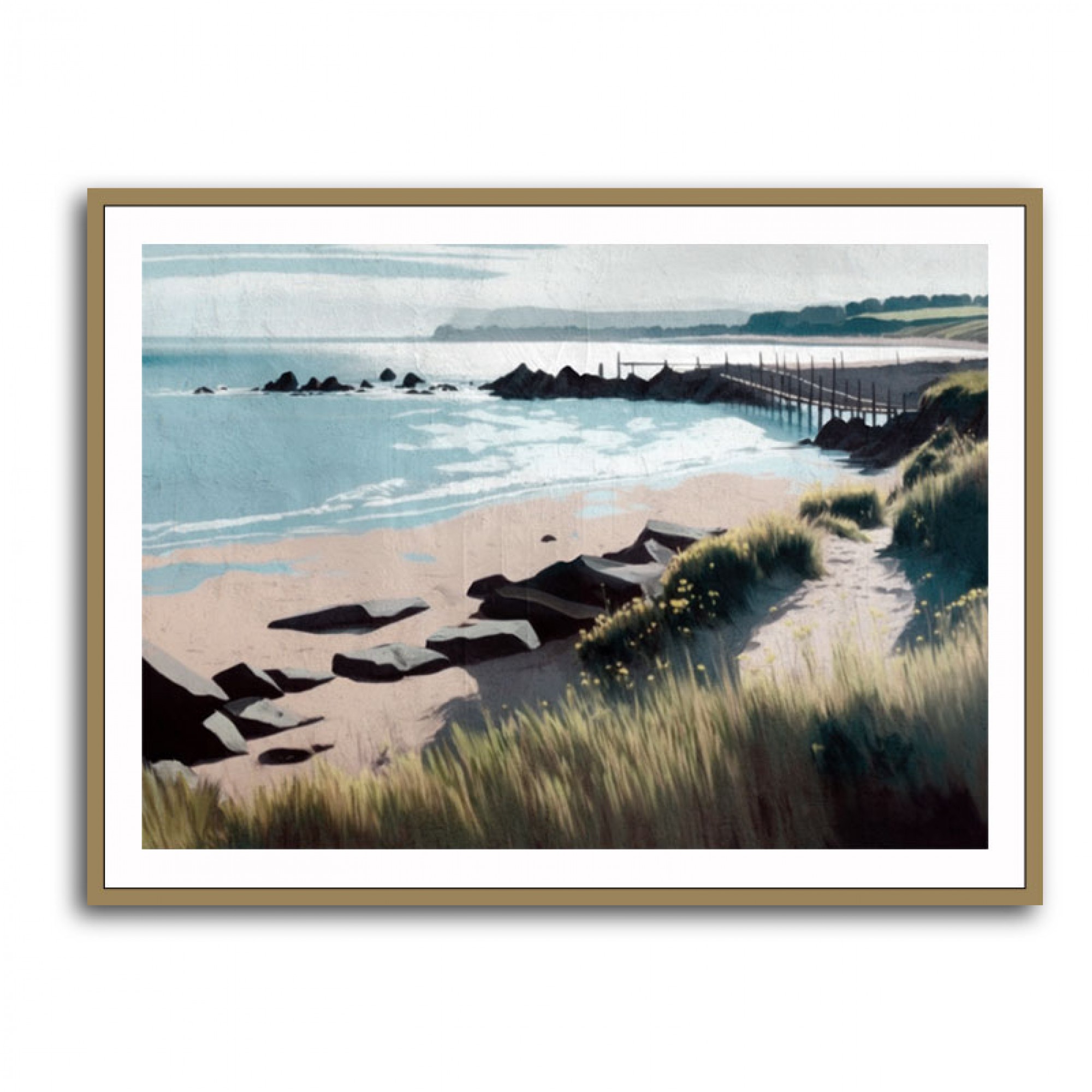 Old Wharf Wall Art