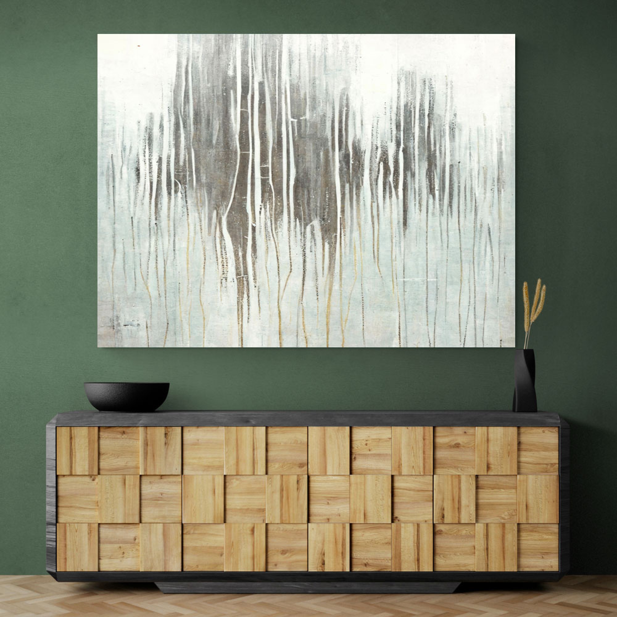 Paint on the Wall Abstract Wall Art