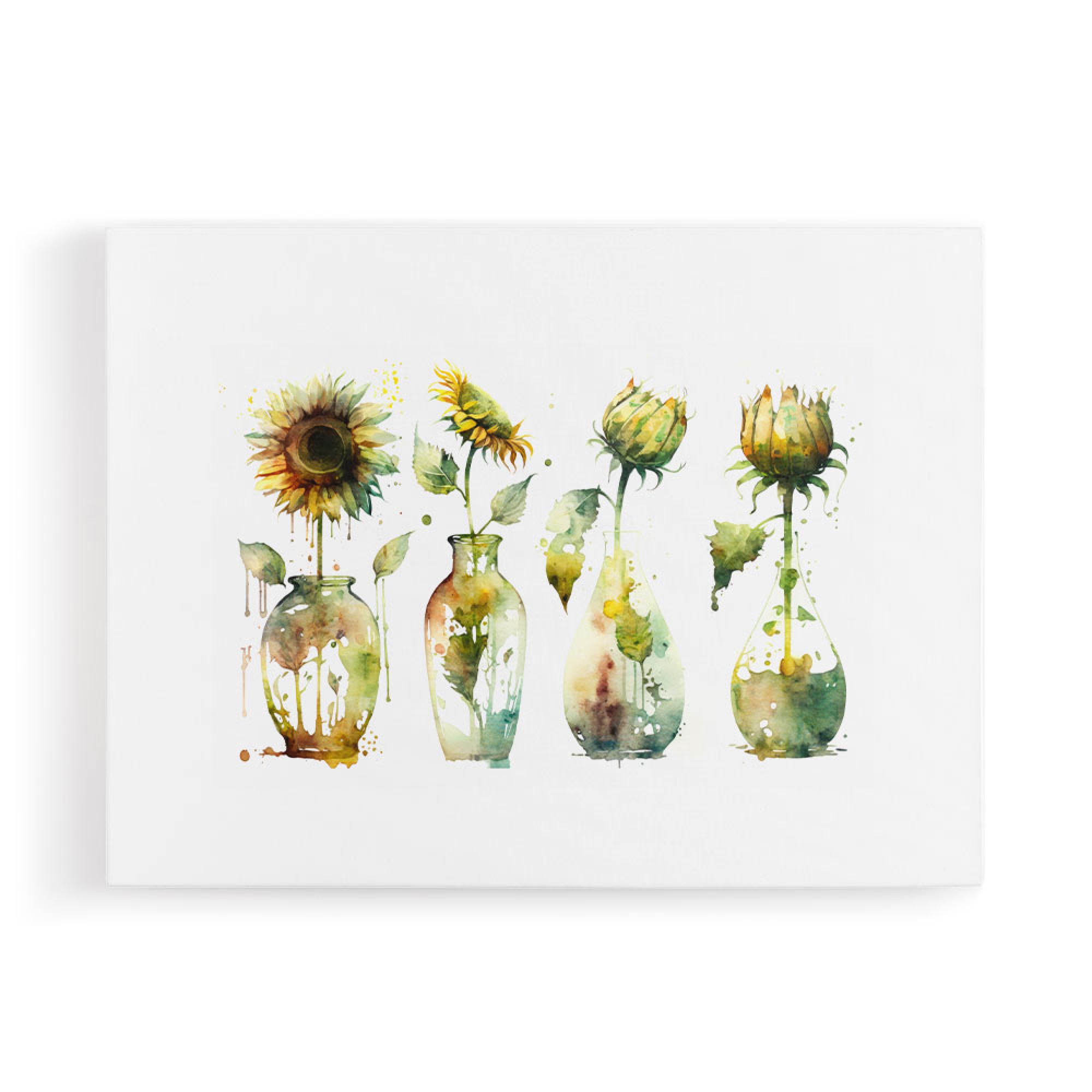 Sunflowers in a Vase Wall Art