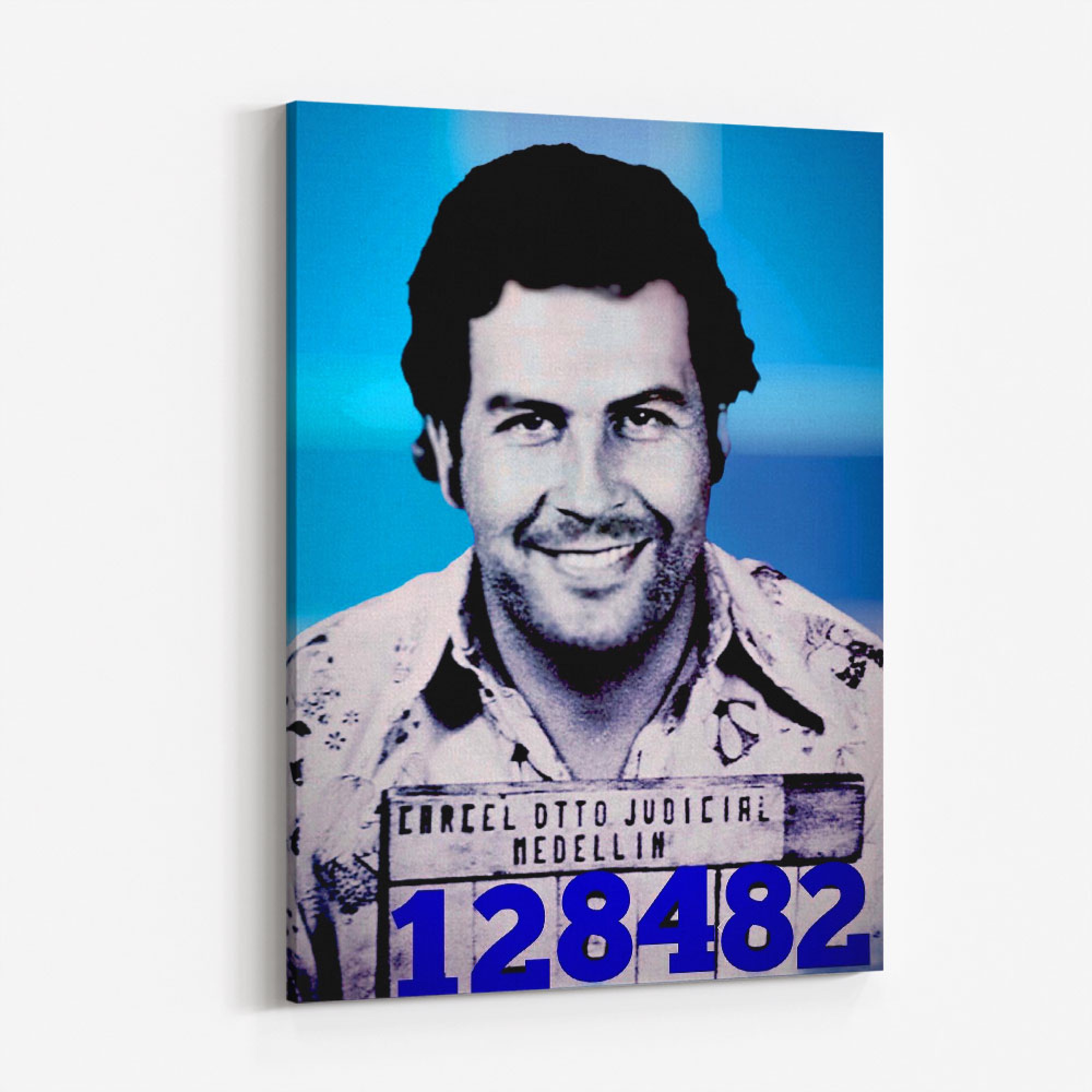 Escobar Mugshot 2 Wall Art