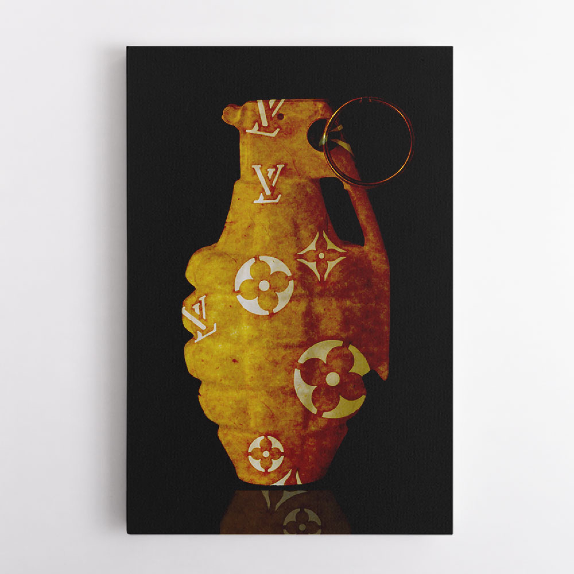 LV Old Grenade Wall Art