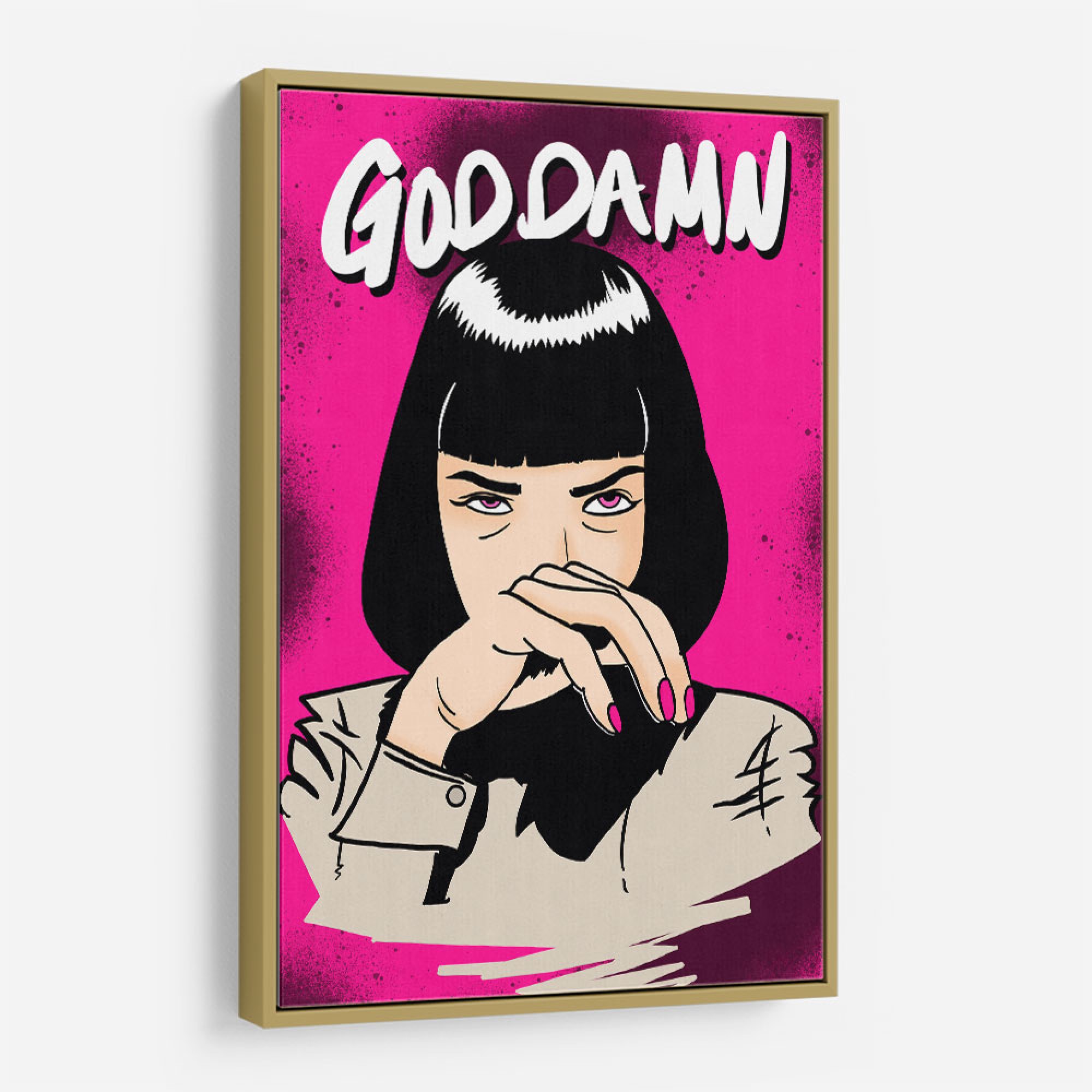 GODDAMN! Wall Art