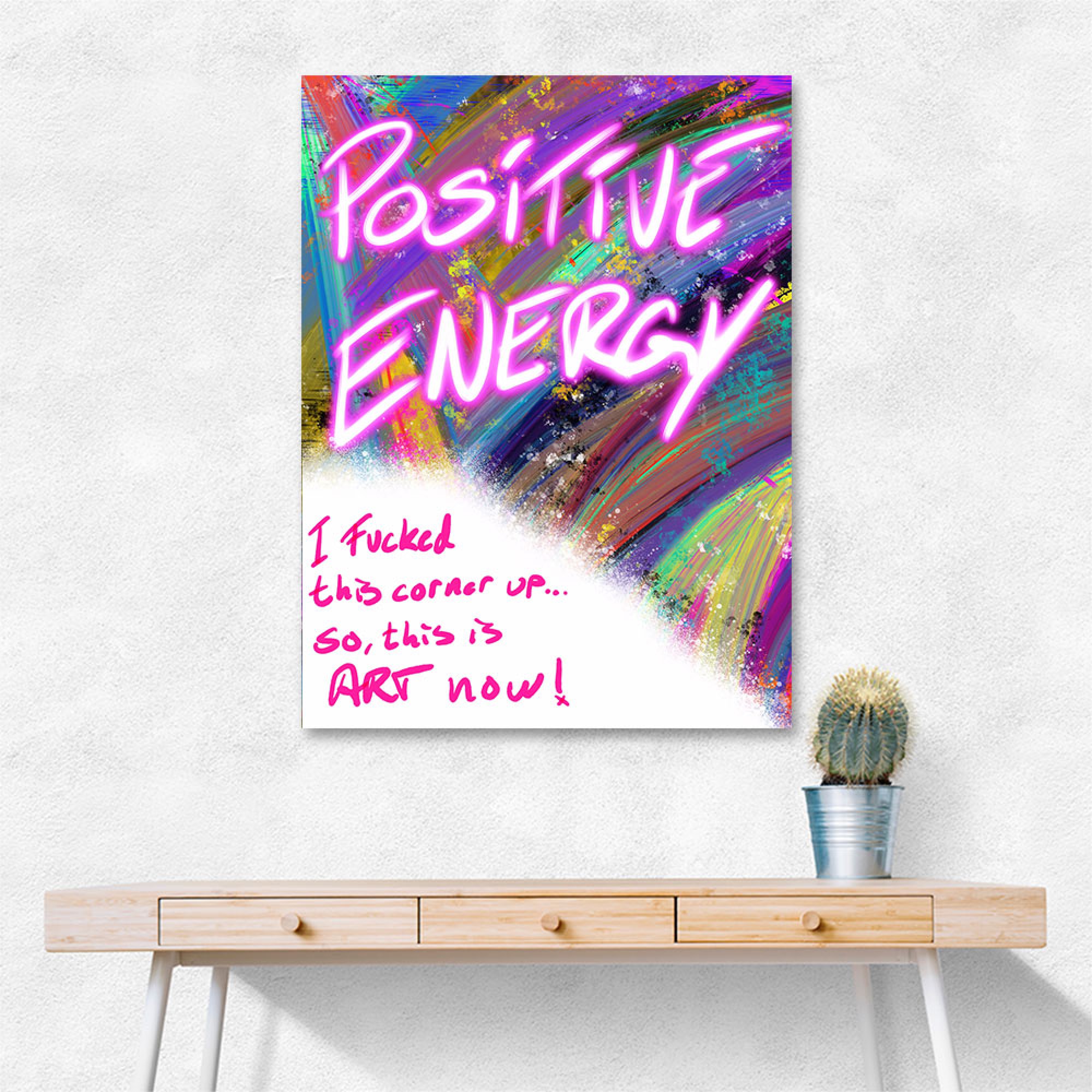 Positive Energy Wall Art
