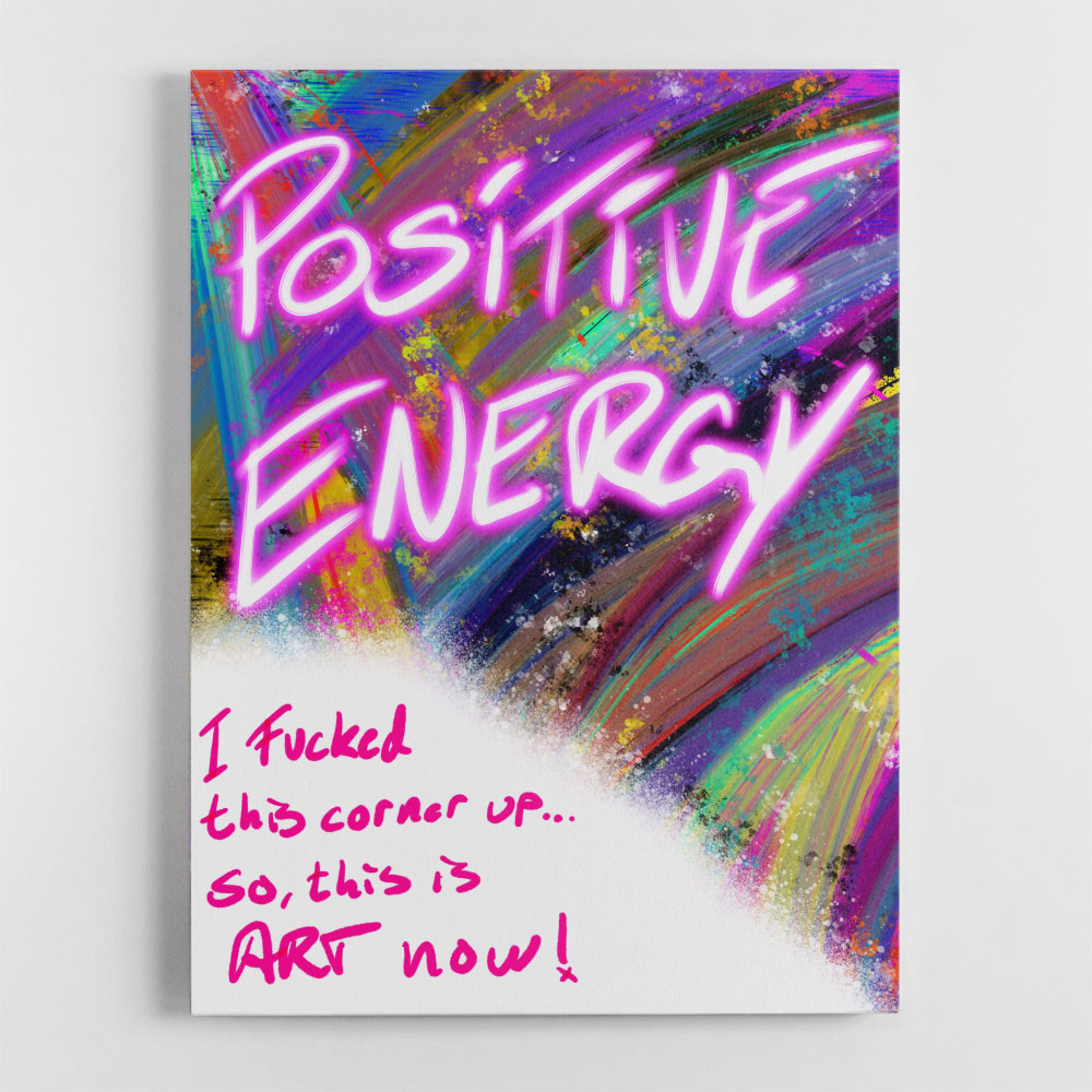 Positive Energy Wall Art