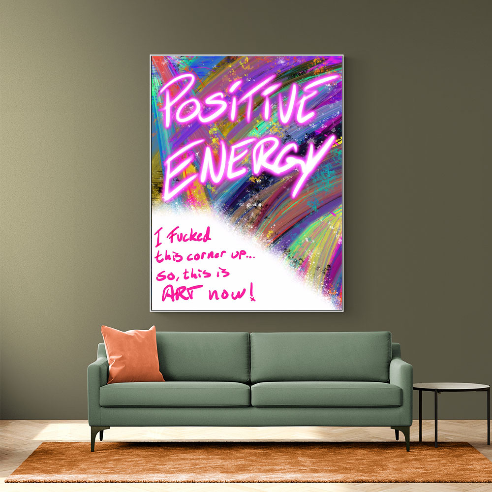 Positive Energy Wall Art