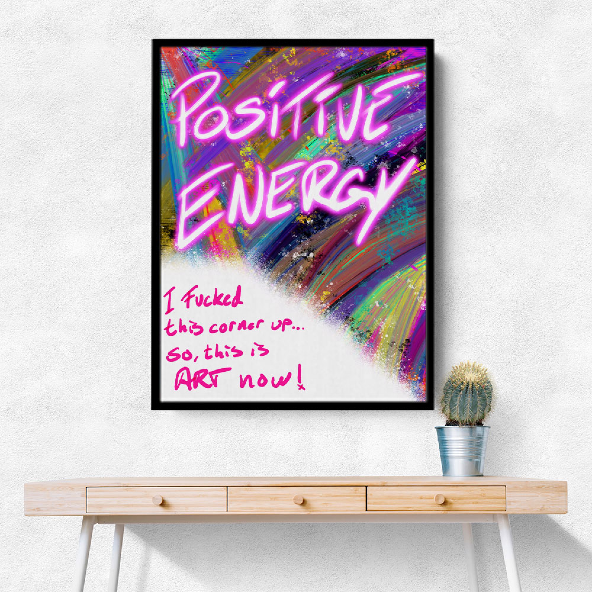 Positive Energy Wall Art