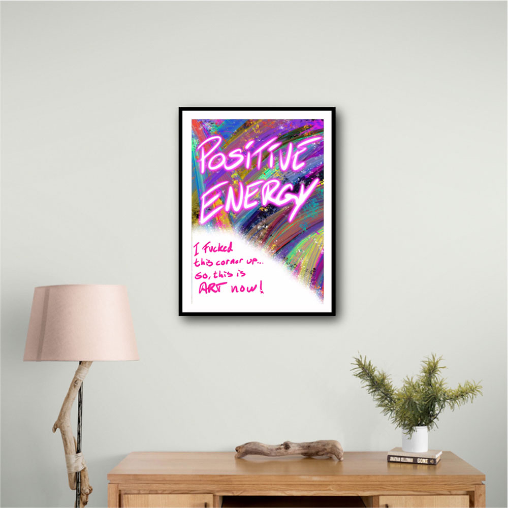 Positive Energy Wall Art