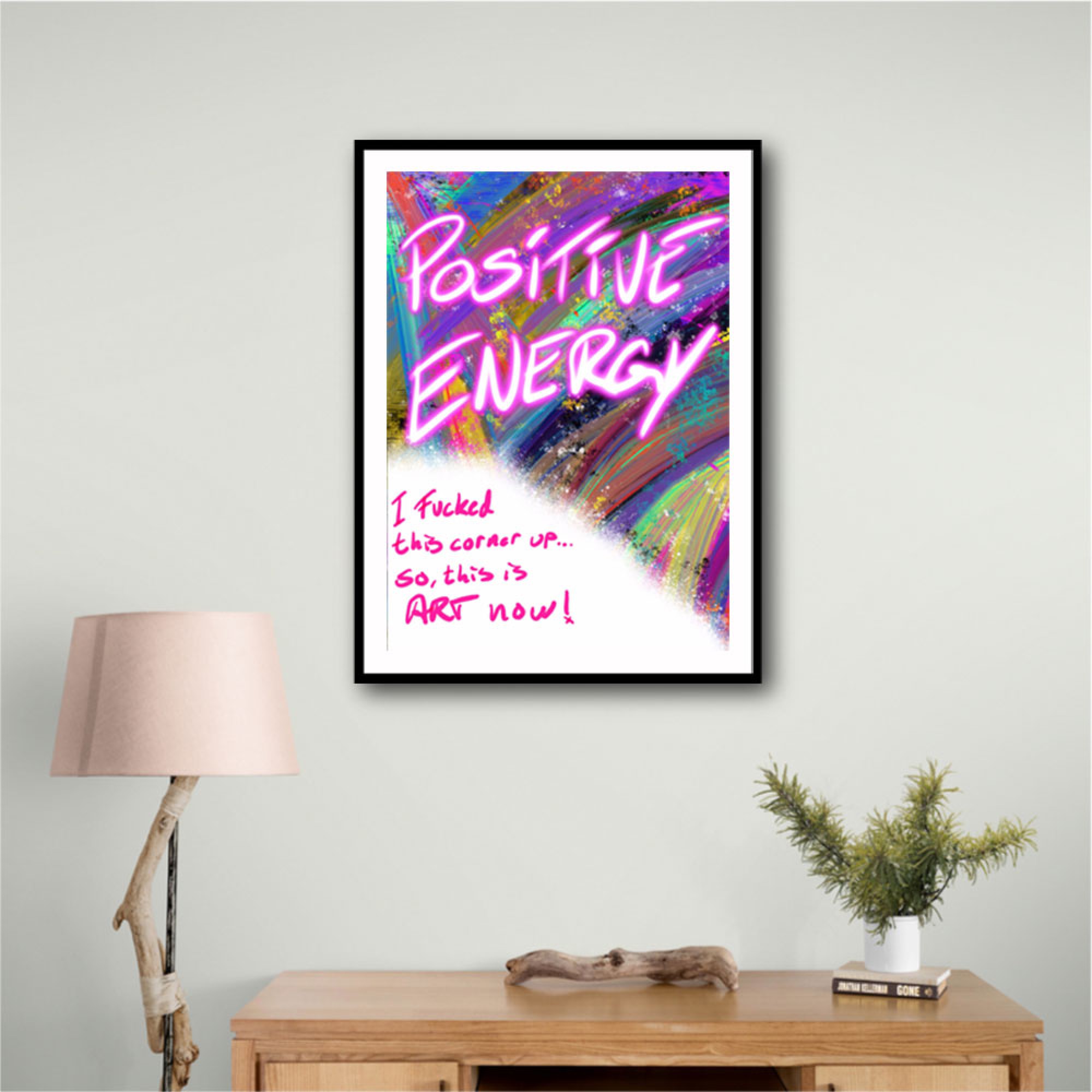 Positive Energy Wall Art