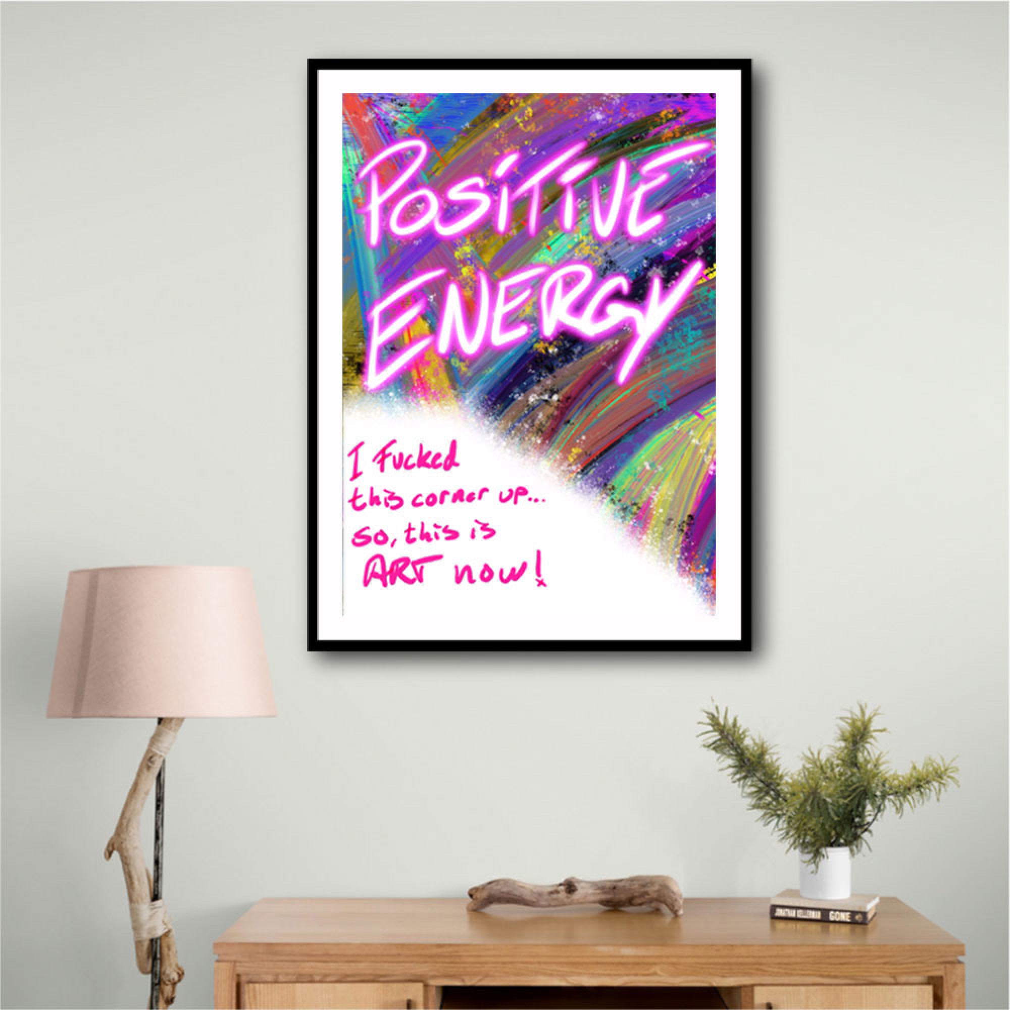 Positive Energy Wall Art