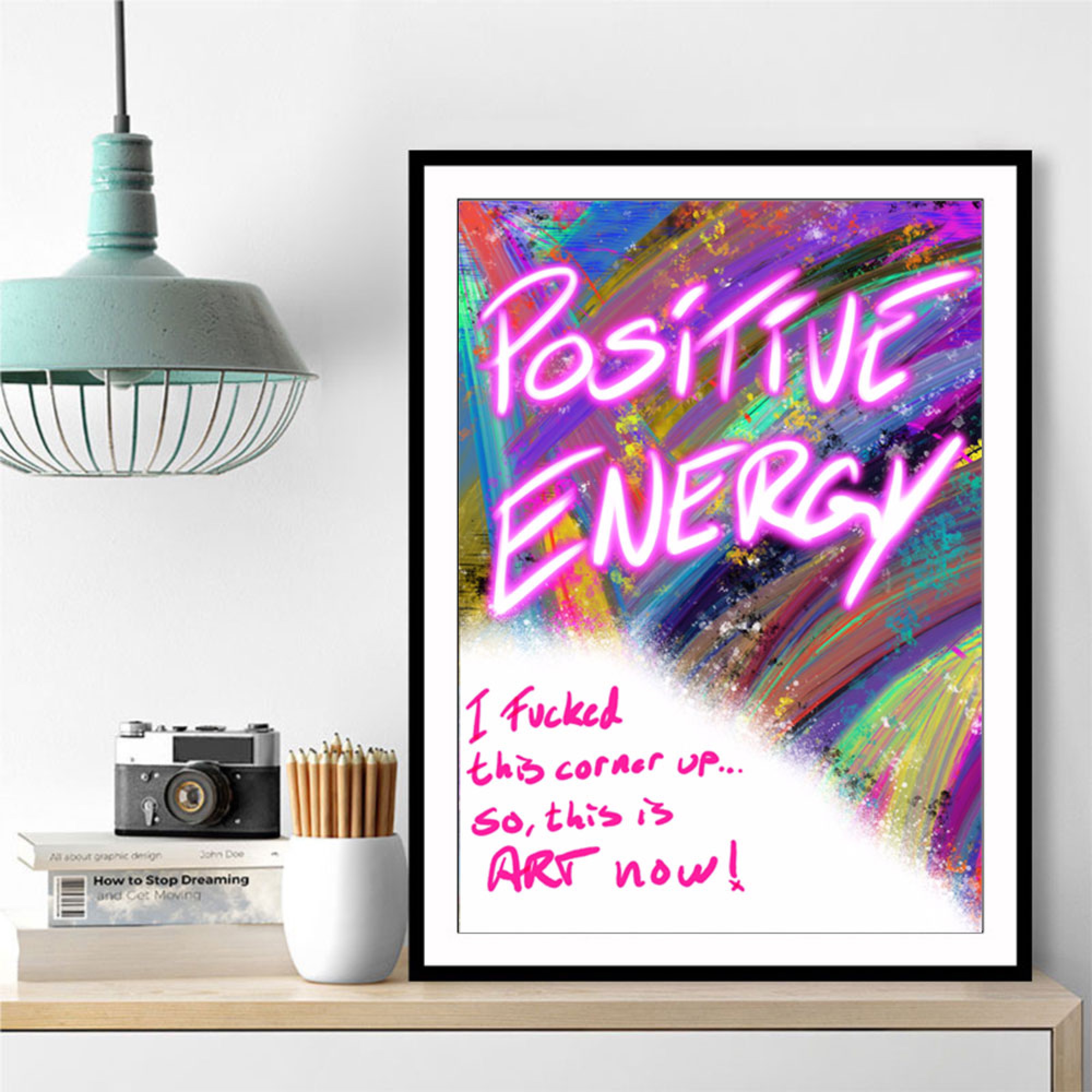 Positive Energy Wall Art