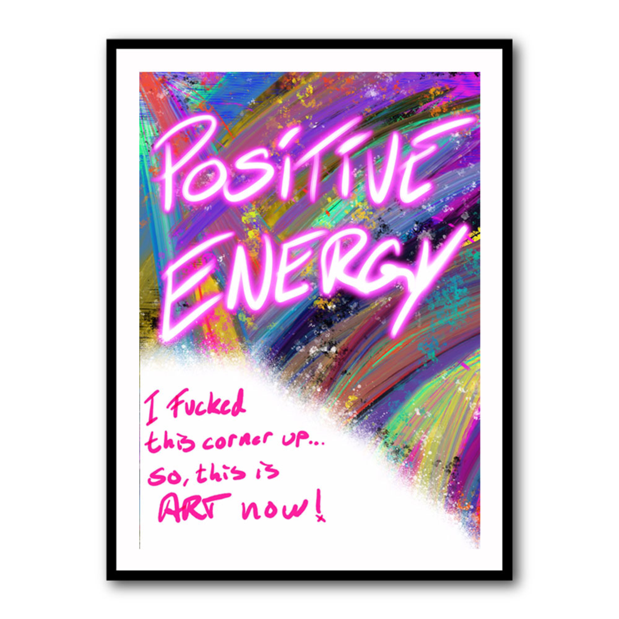 Positive Energy Wall Art