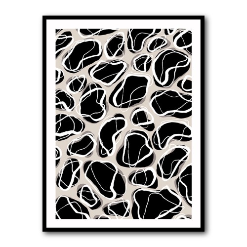 Minimal Marks Abstract Wall Art