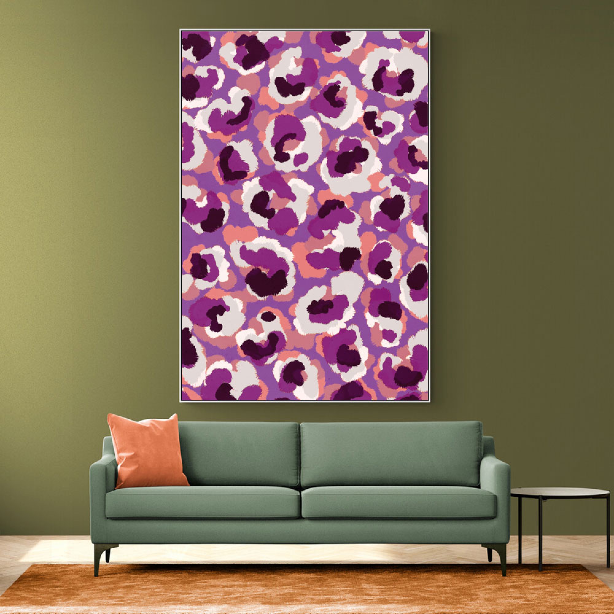 Viola Pattern Wall Art