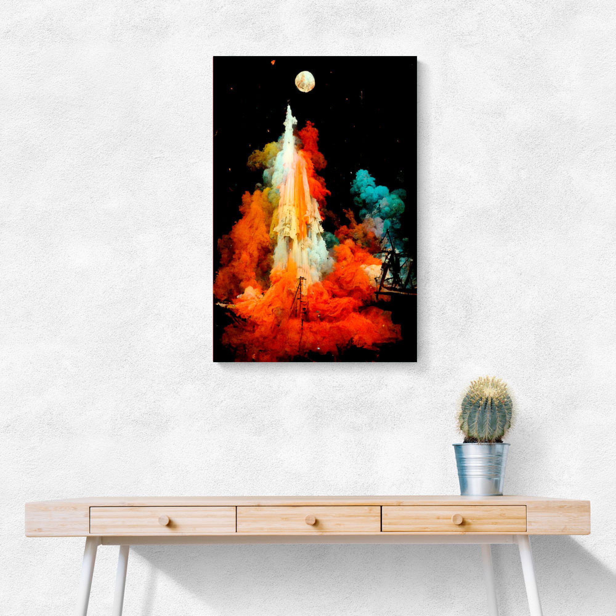 The Launch Wall Art