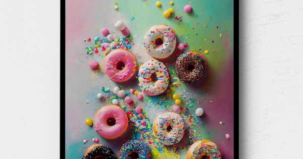 Delicious Donuts Wall Art