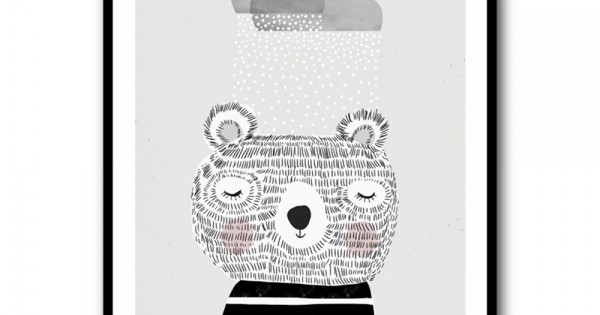 I Love Snow Wall Art