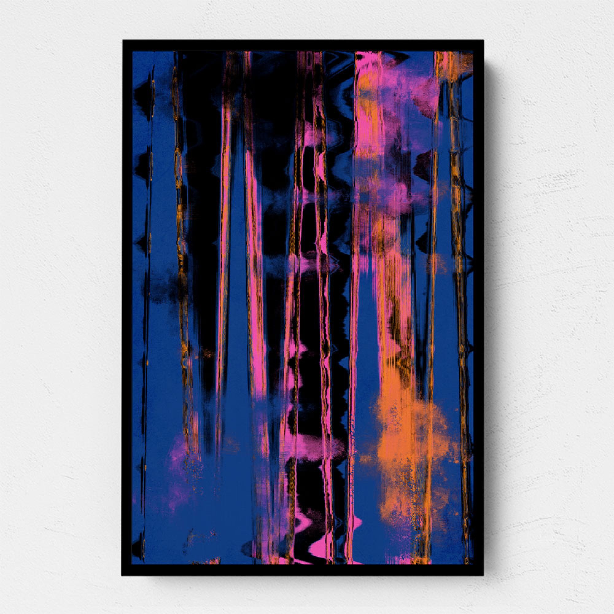 Time Machine (Blue) Wall Art