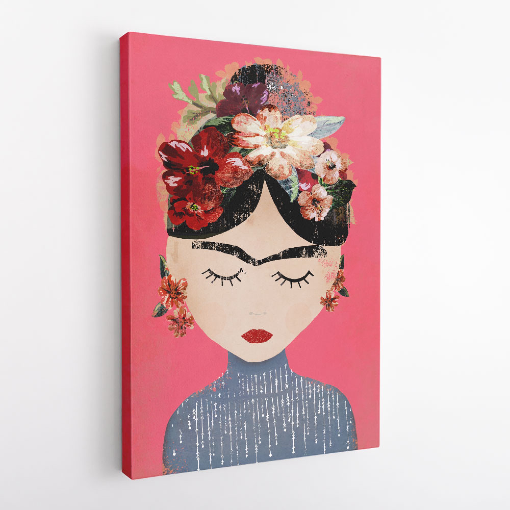 Frida (Pink Version) Wall Art
