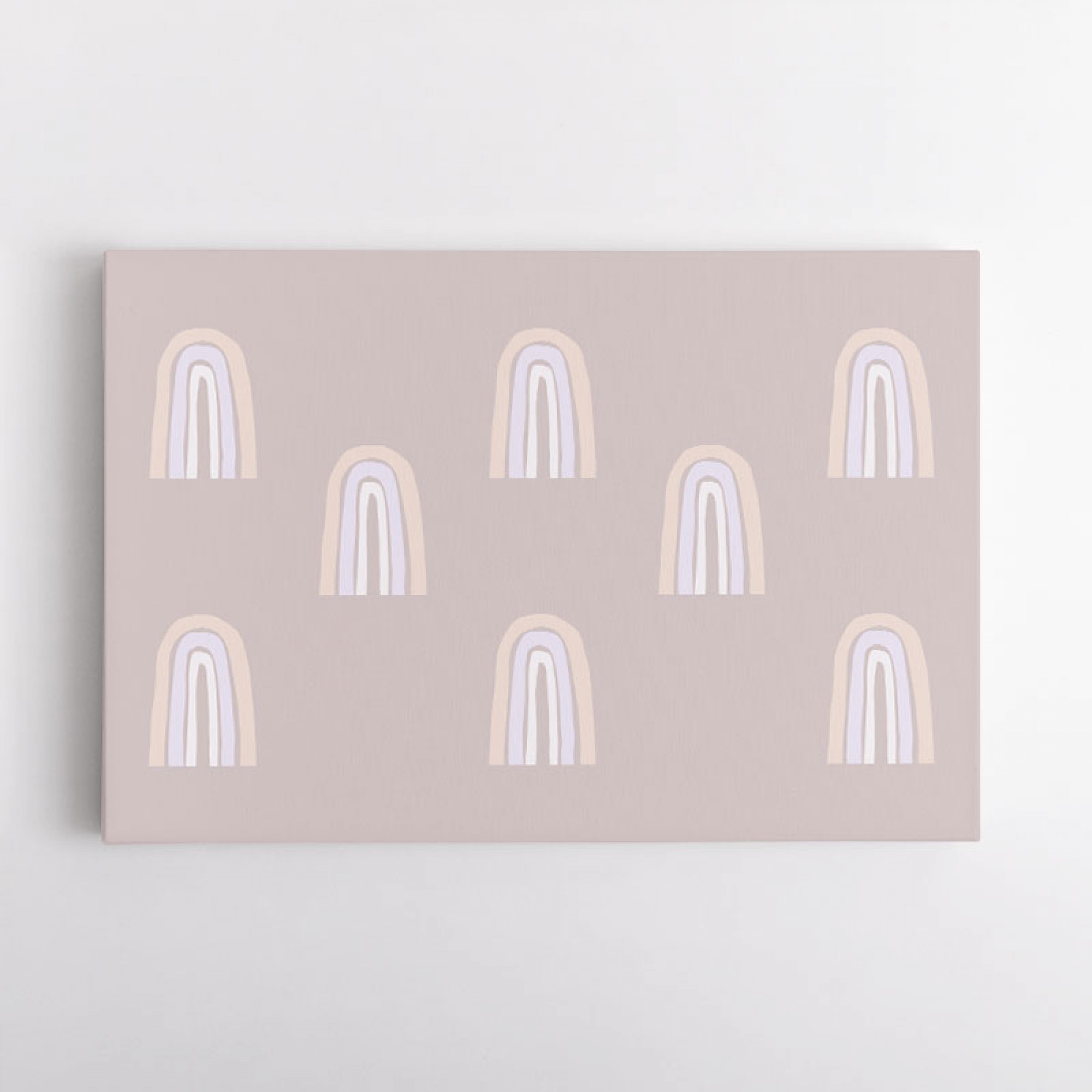 Minimal Rainbows Wall Art