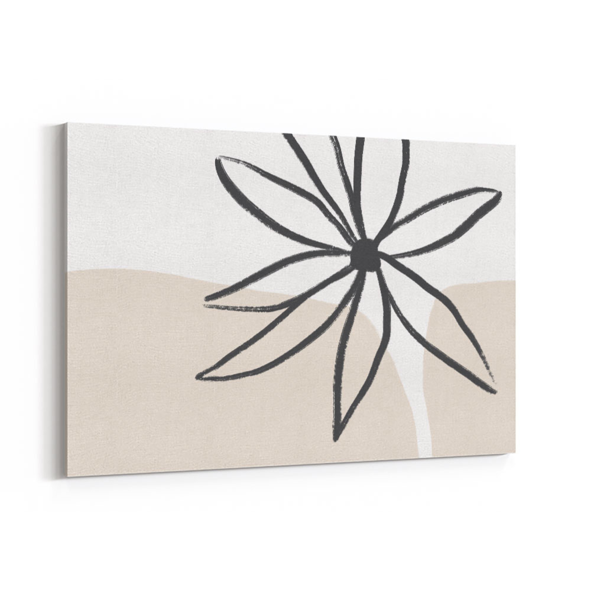 Flower and Cream Wall Art