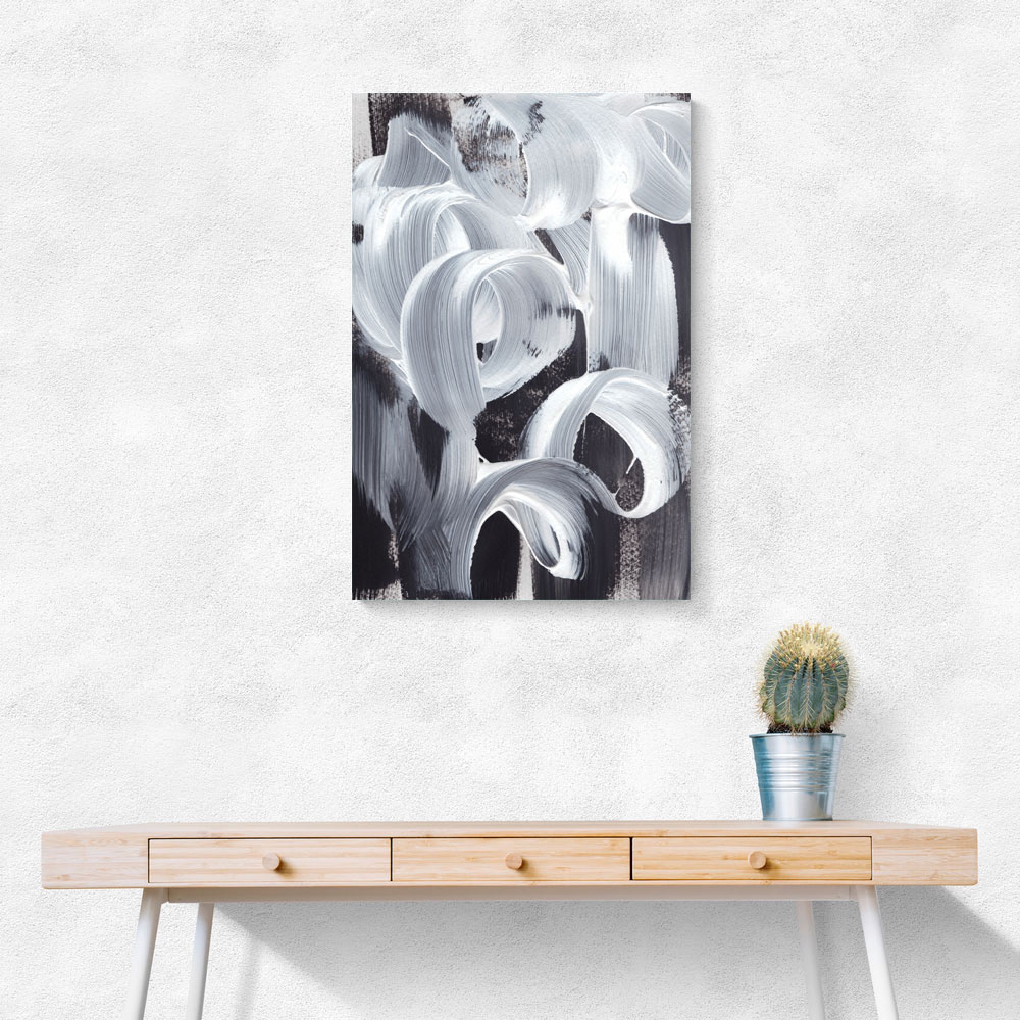 Abstract Loops Wall Art