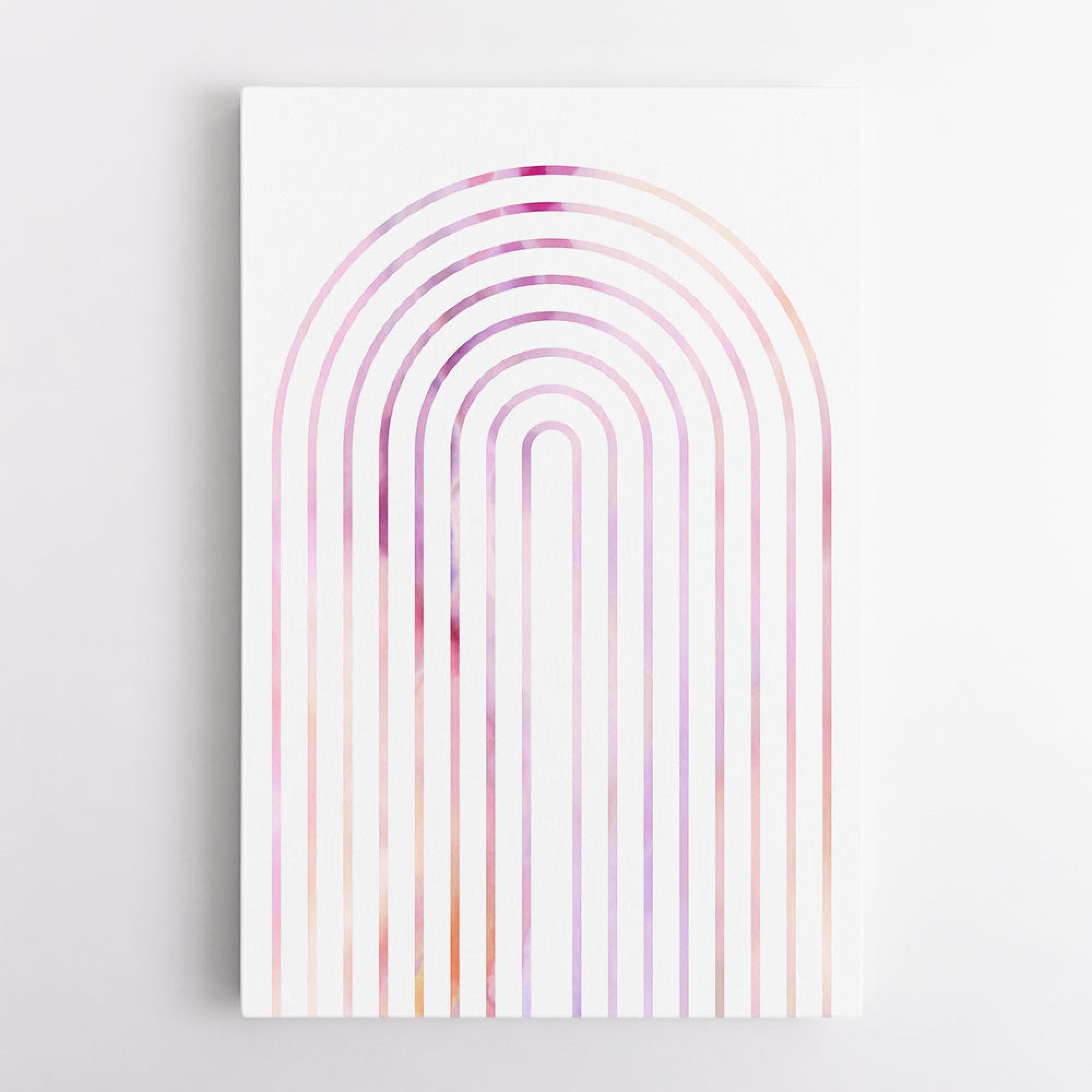 Pink Arch Wall Art