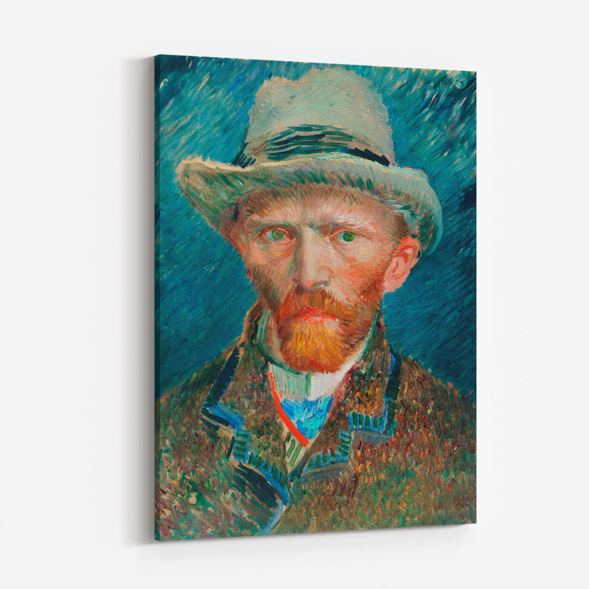 Self Portrait (1888) by Vincent Van Gogh Wall Art