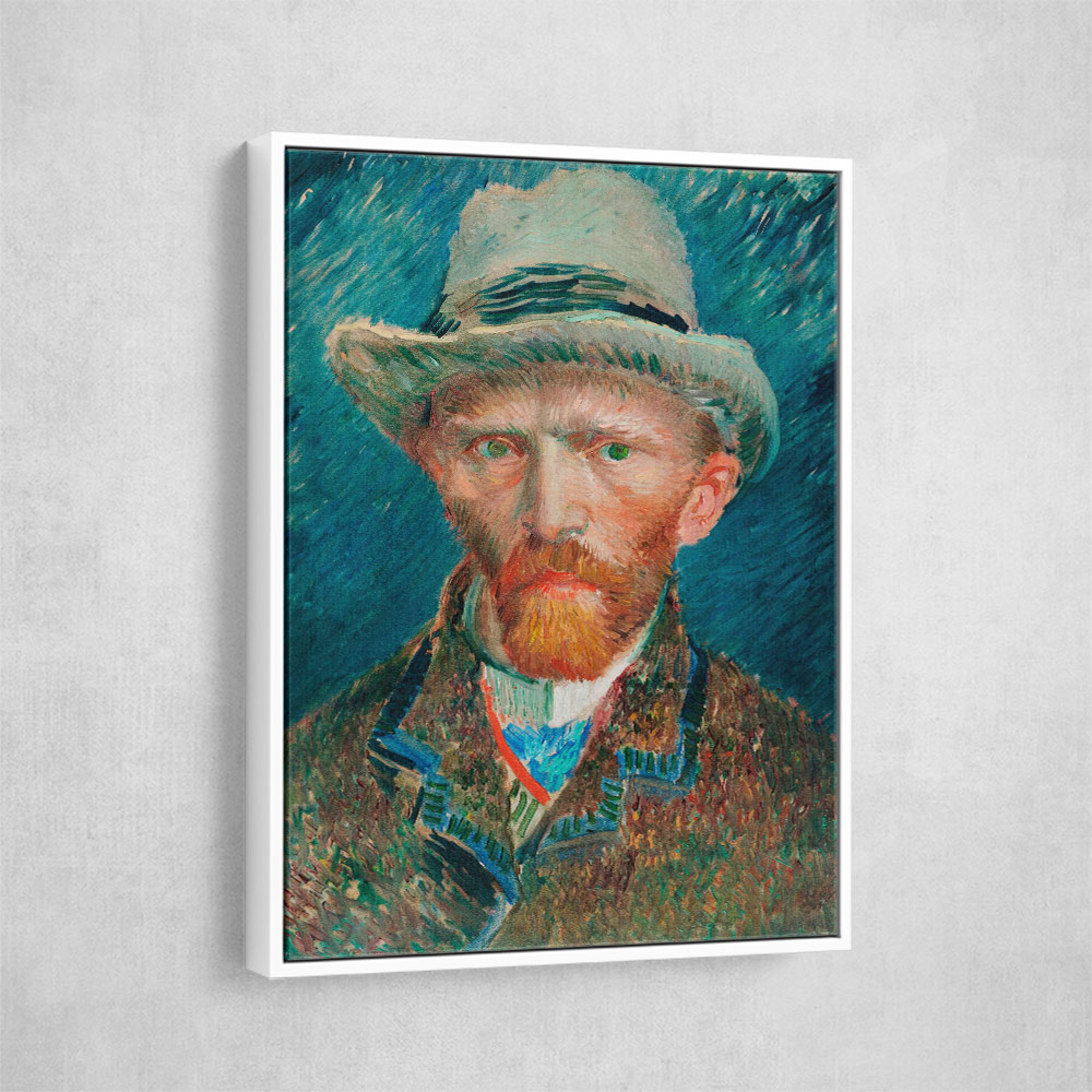 Self Portrait (1888) by Vincent Van Gogh Wall Art