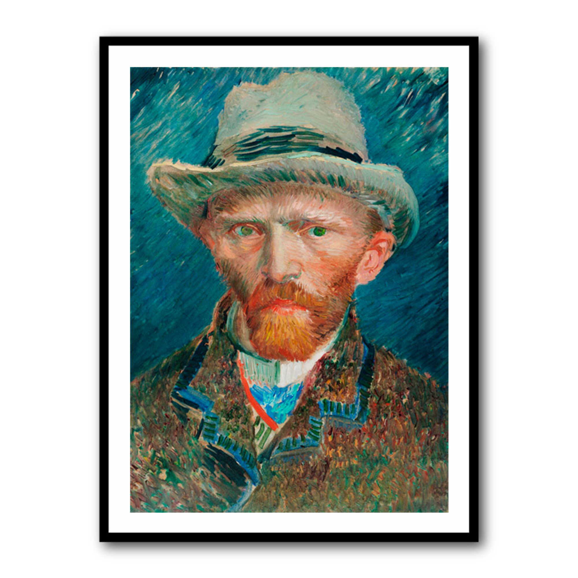 Self Portrait (1888) by Vincent Van Gogh Wall Art